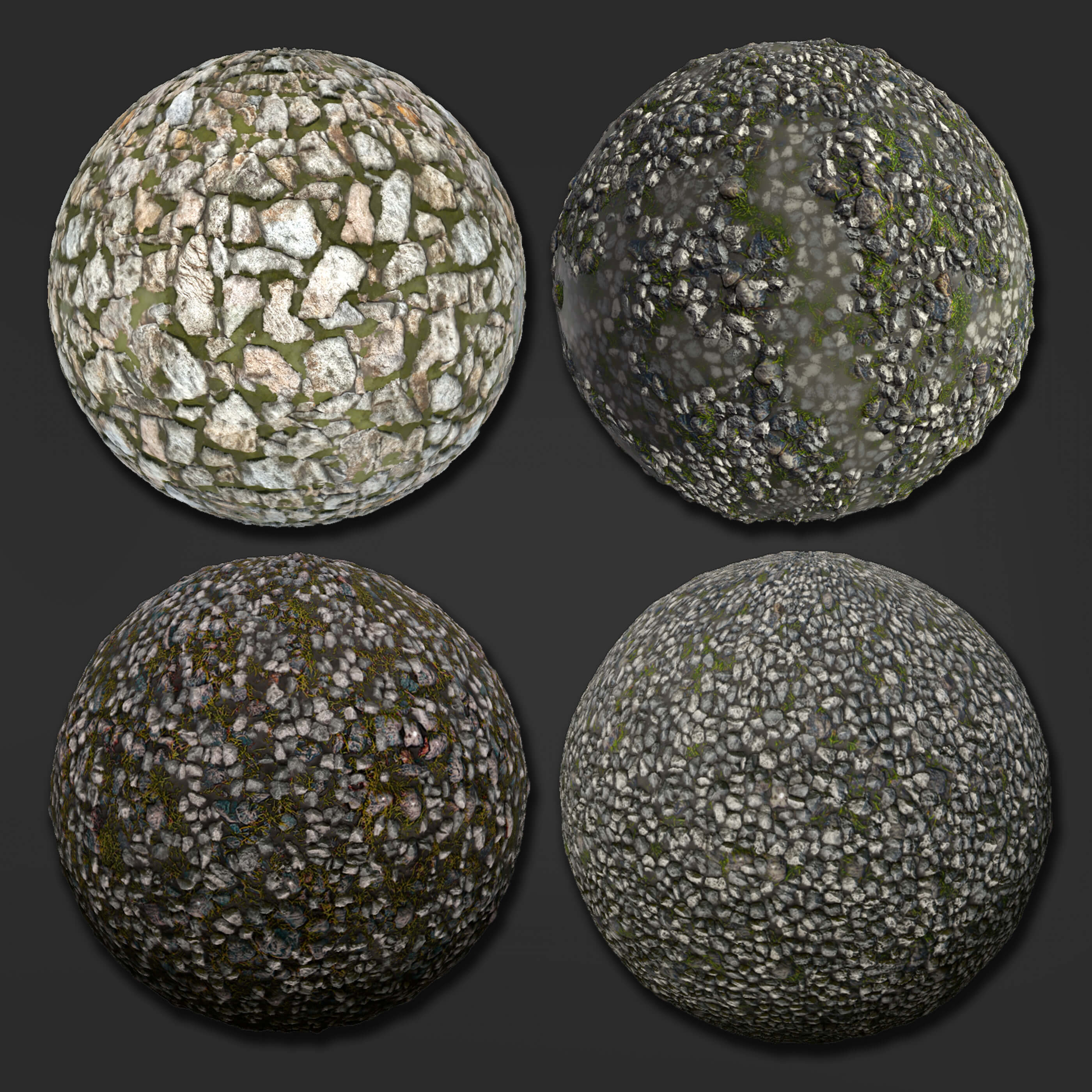 Ground Materials Vol. 1 - 3D Material or Shader by netleon