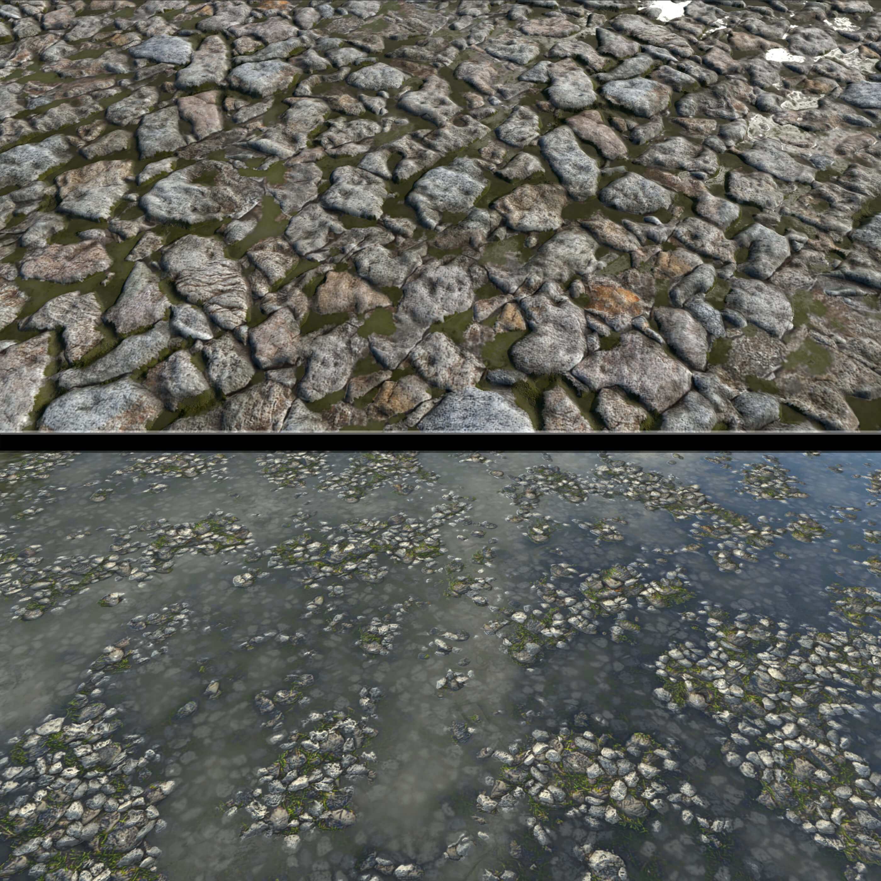 Ground Materials Vol. 1 - 3D Material or Shader by netleon