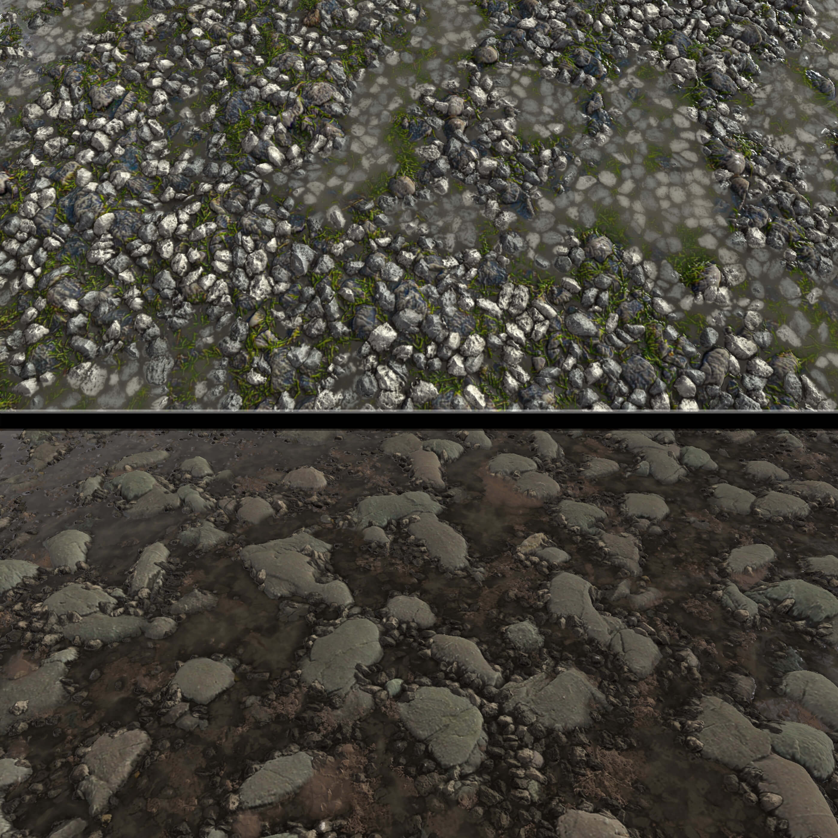 Ground Materials Vol. 1 - 3D Material or Shader by netleon
