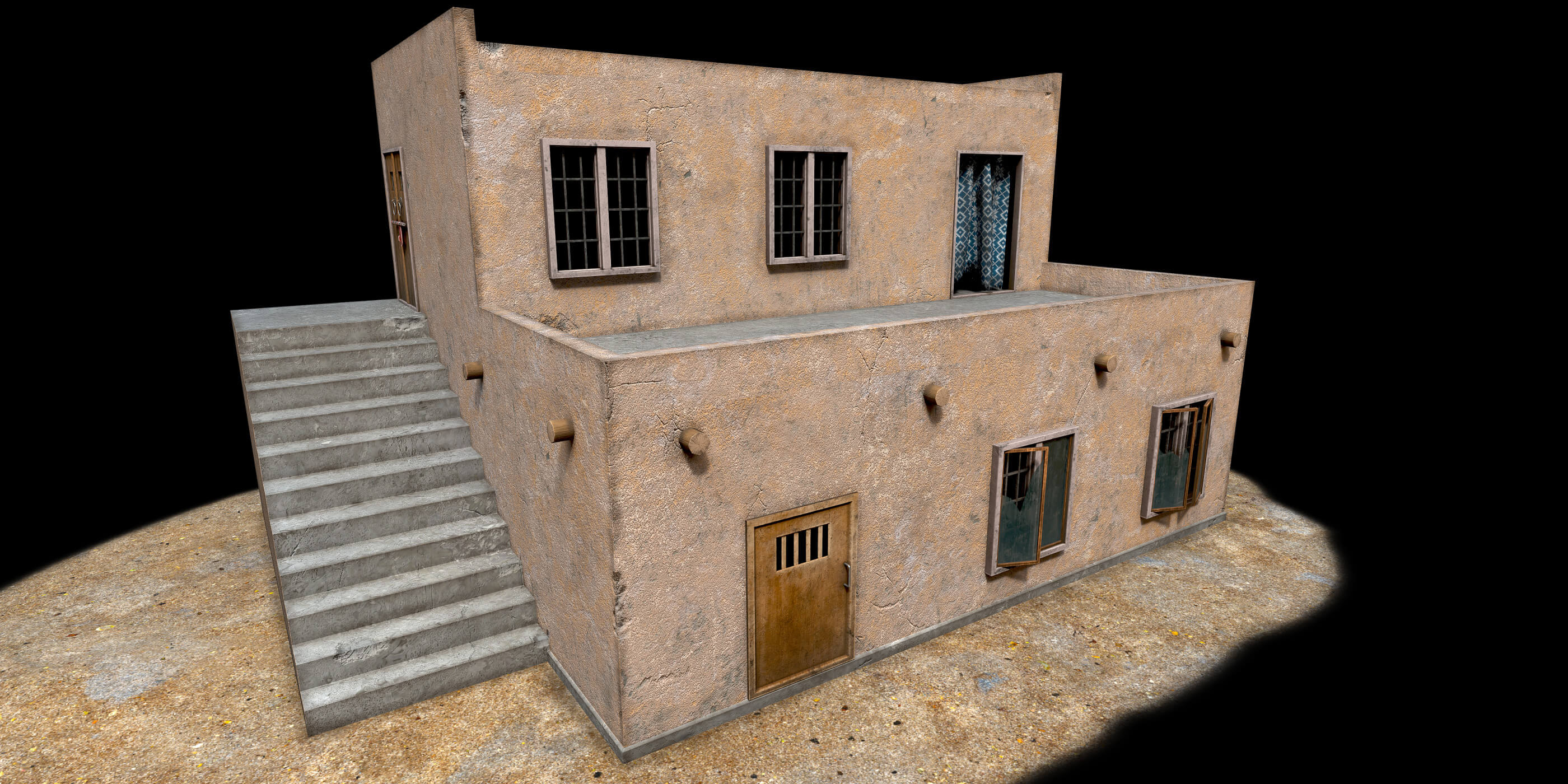 House Game Ready 7 - 3D Model by netleon