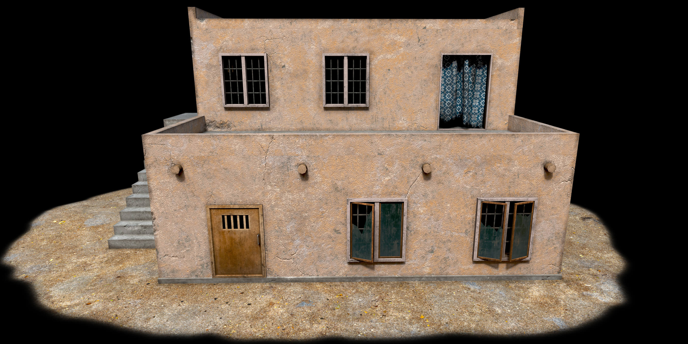 House Game Ready 7 - 3D Model by netleon