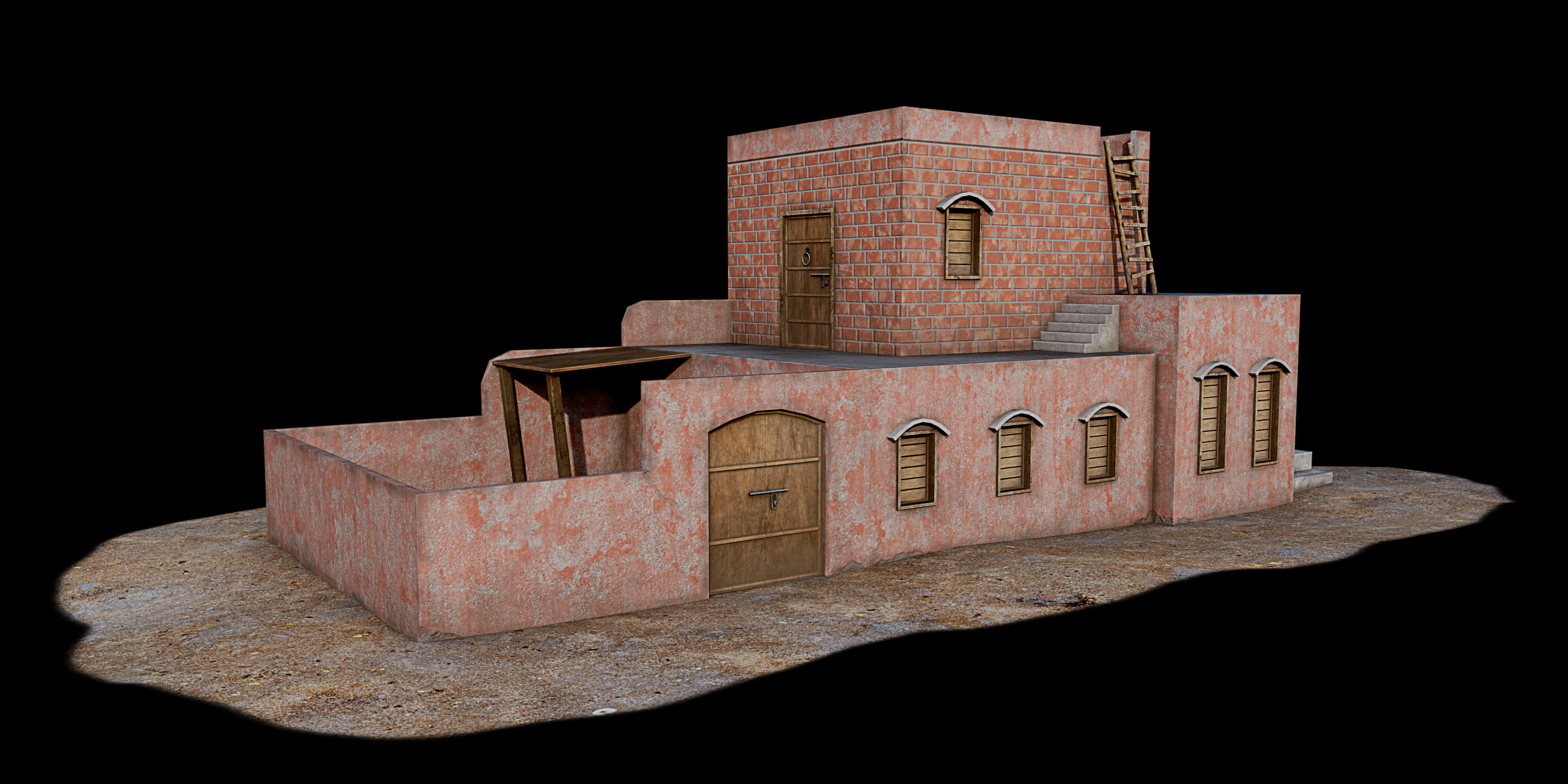 House Game Ready 9 - 3D Model by netleon