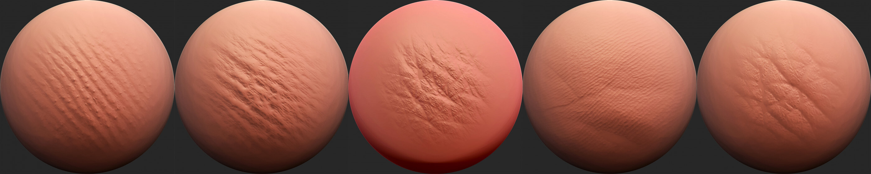 Human Skin Detail Brushes - Zbrush Brush or Tool by netleon