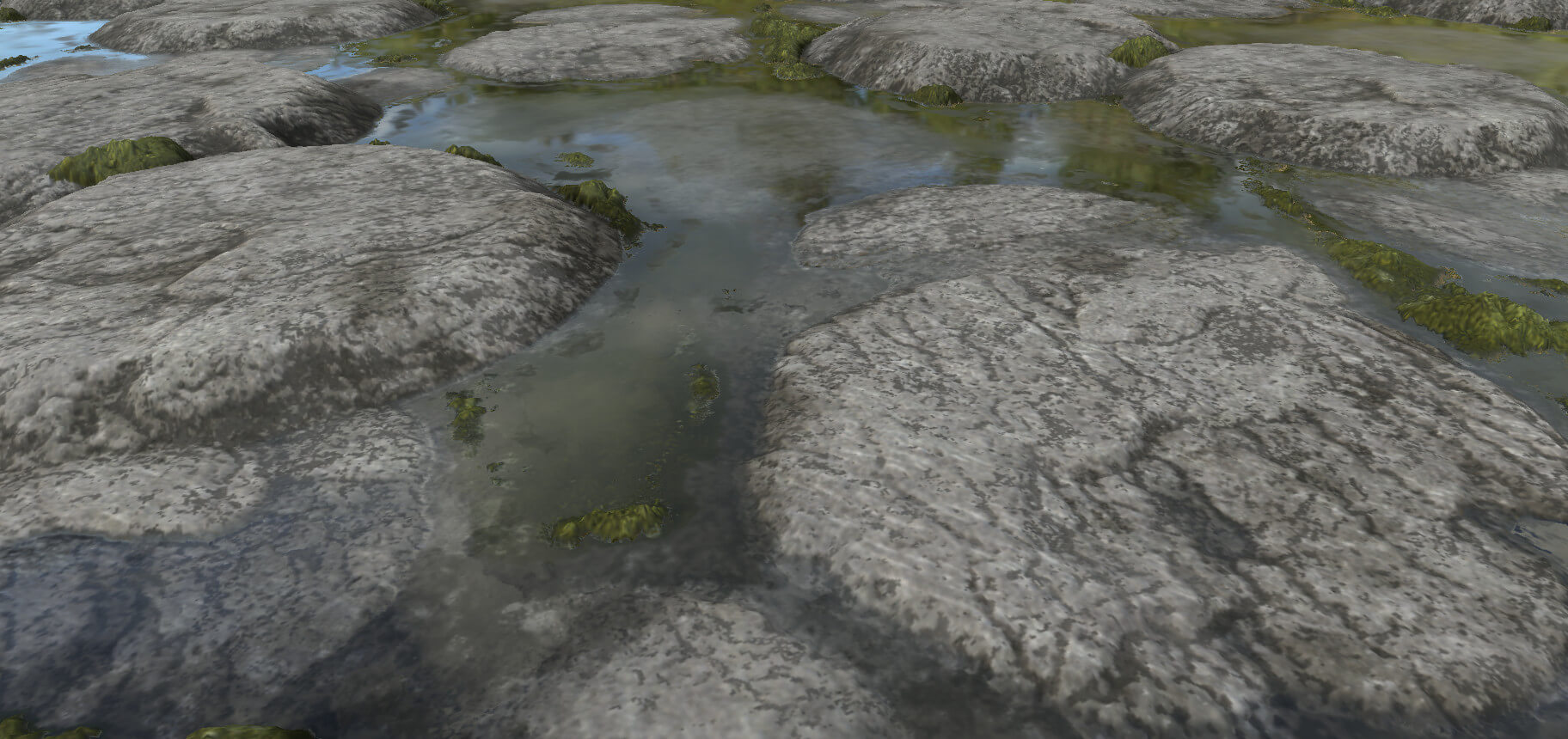 Mossy Stone Material by netleon