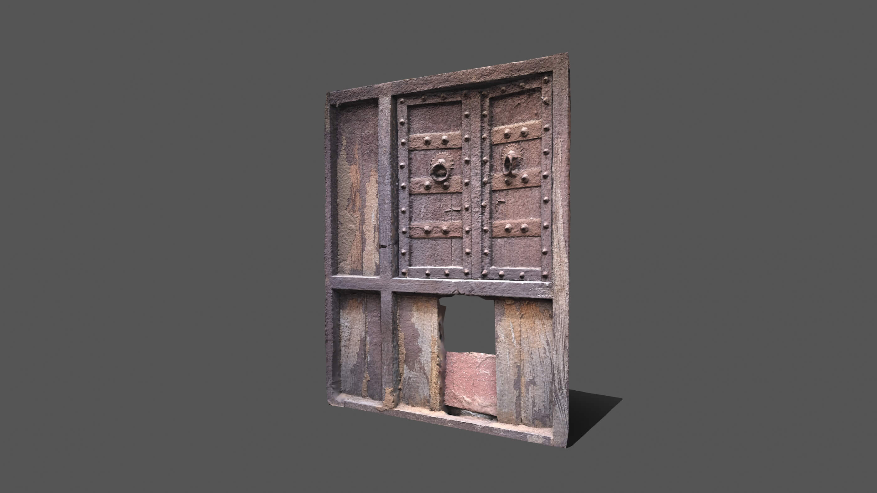 Old Wooden Window - 3D Model by netleon
