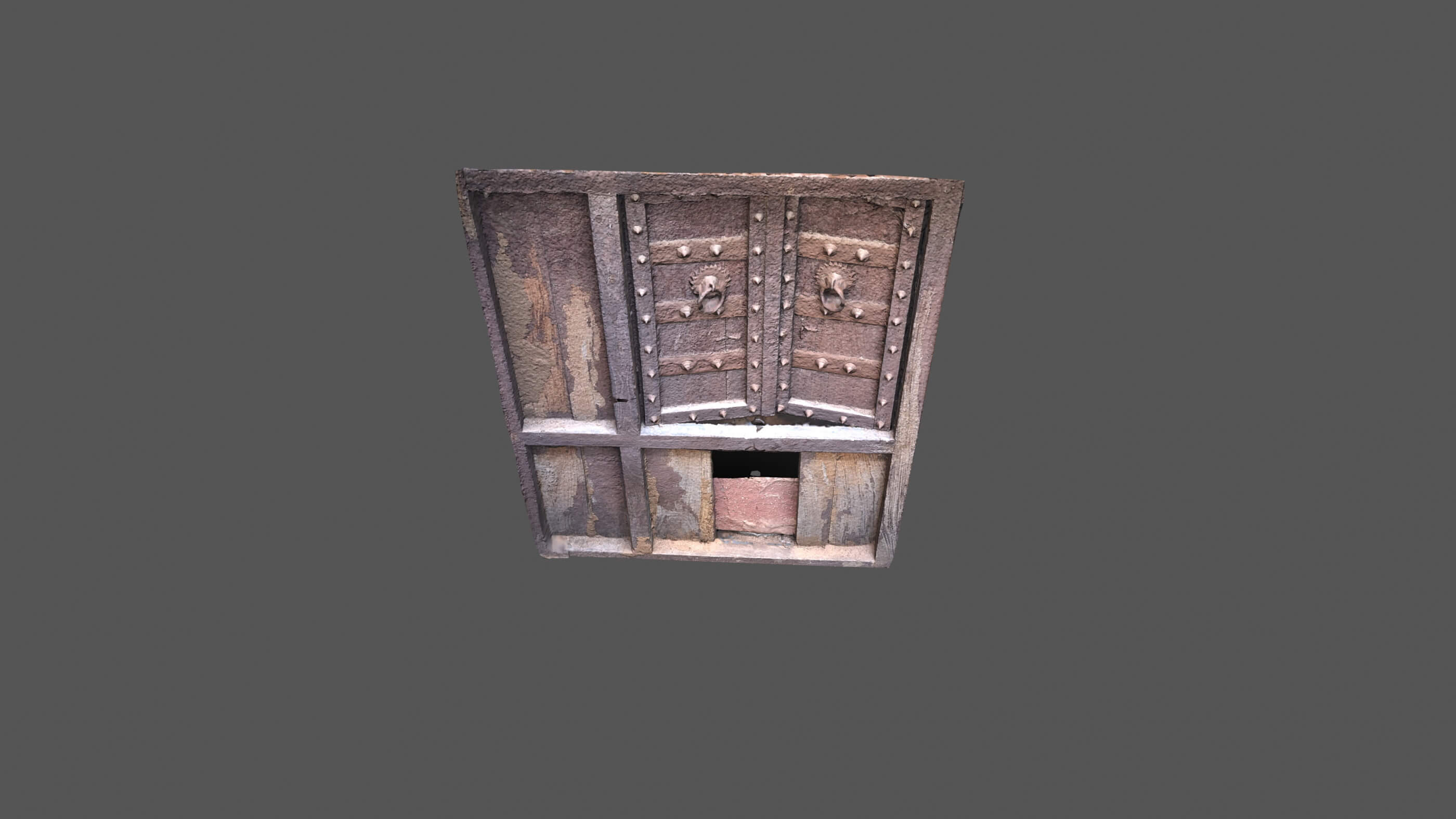 Old Wooden Window - 3D Model by netleon