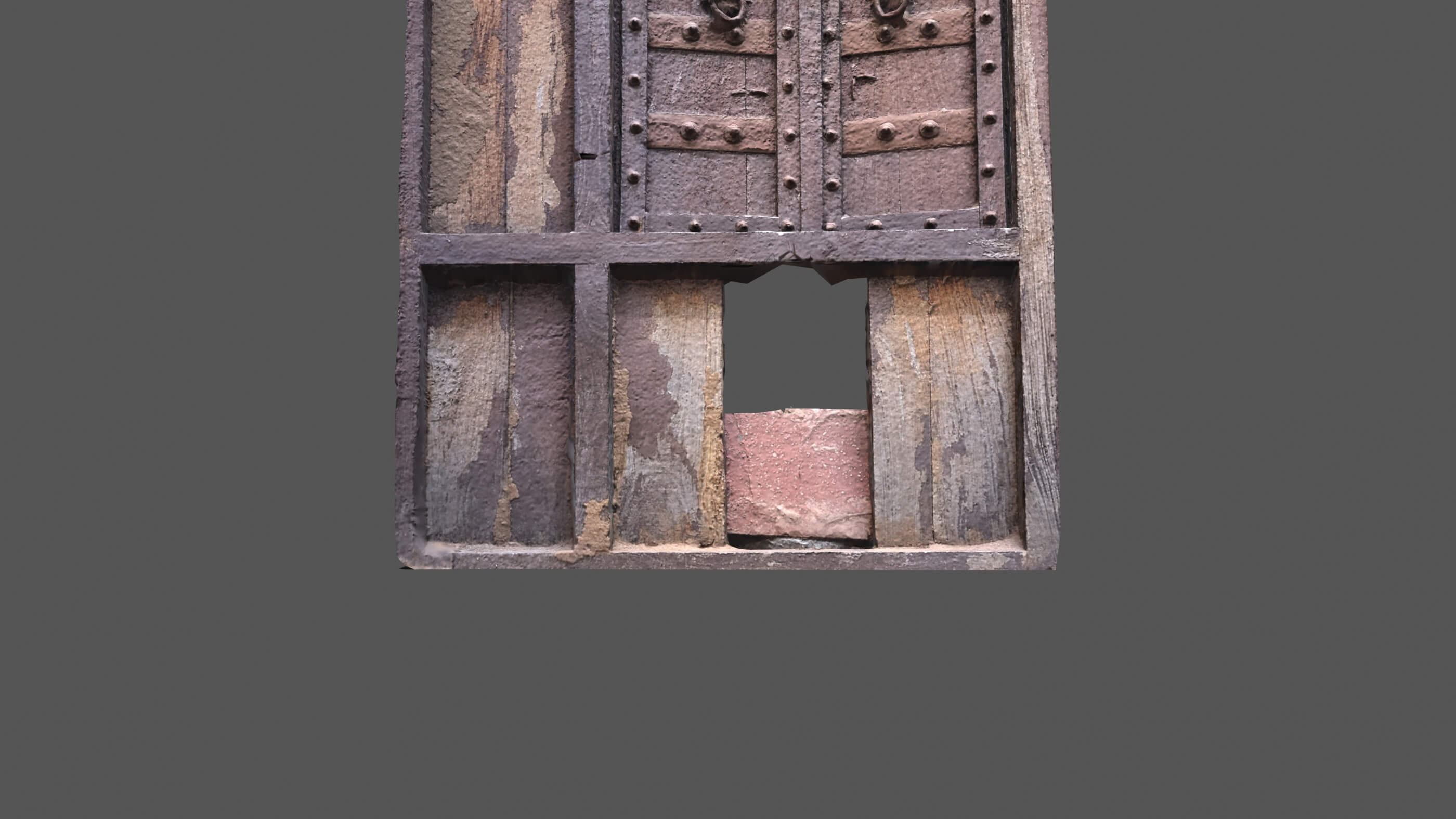 Old Wooden Window - 3D Model by netleon