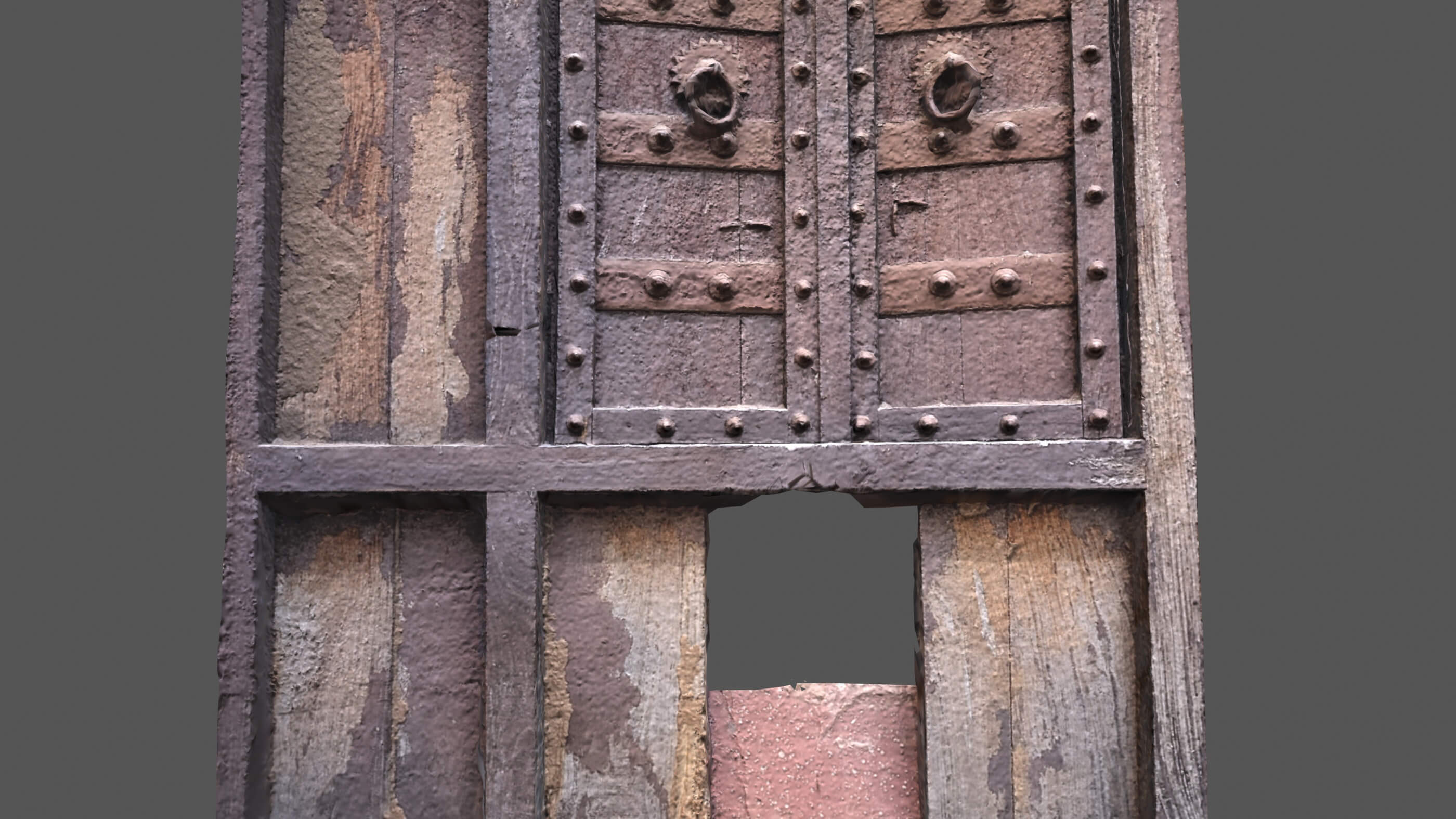 Old Wooden Window - 3D Model by netleon