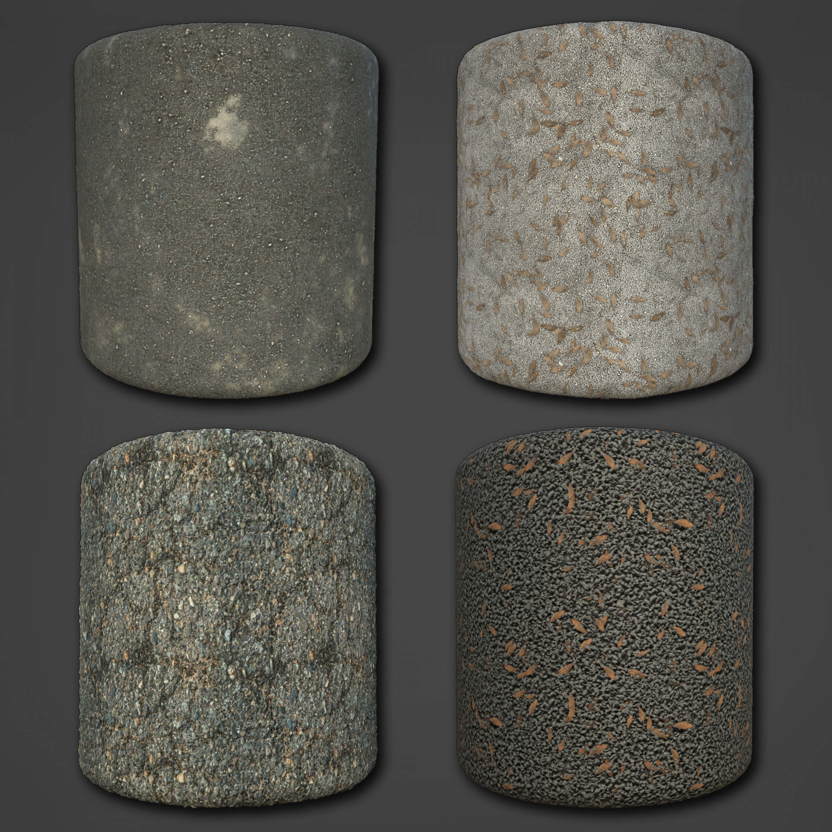 Road Materials Vol. 1 - 3D Material or Shader by netleon