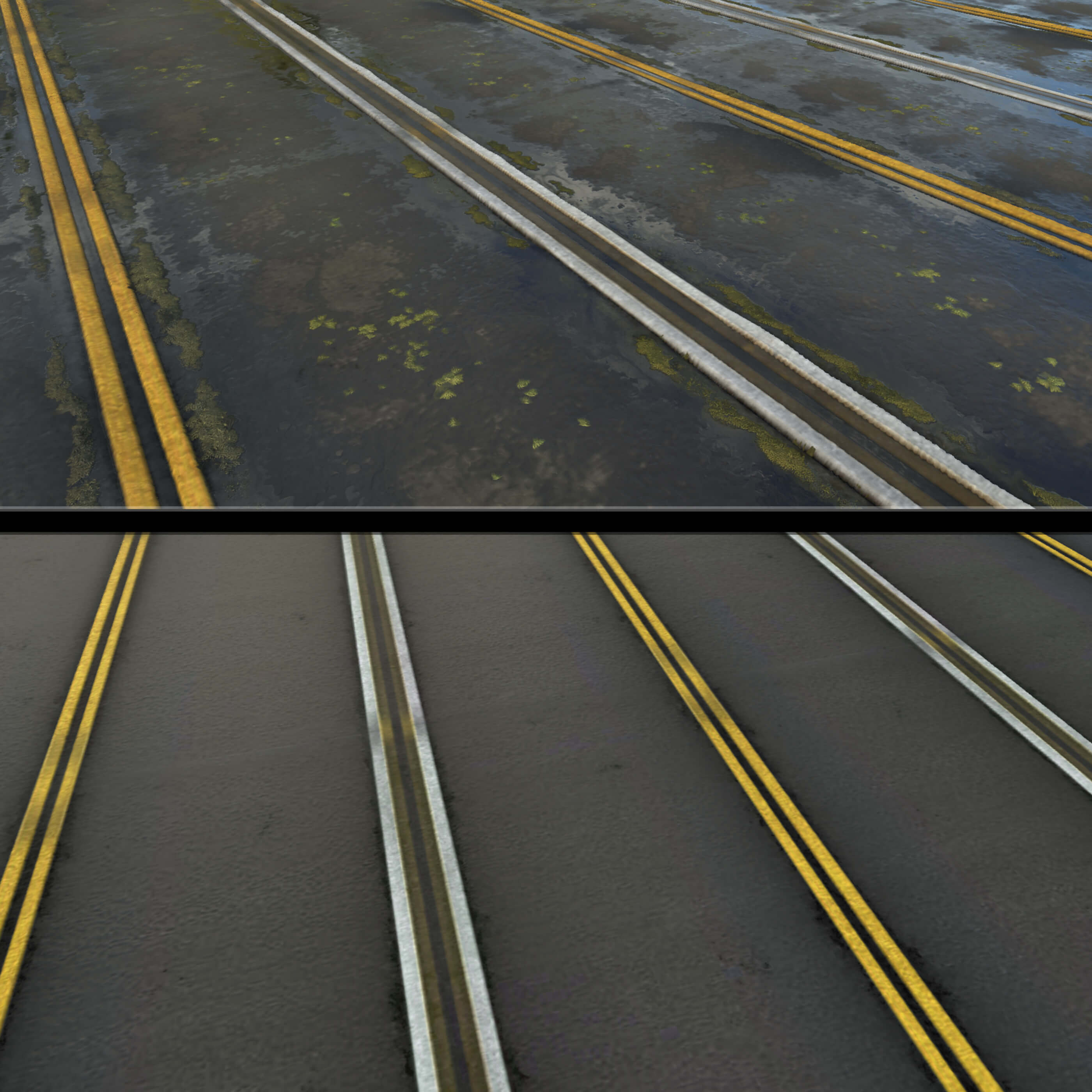 Road Materials Vol. 1 - 3D Material or Shader by netleon