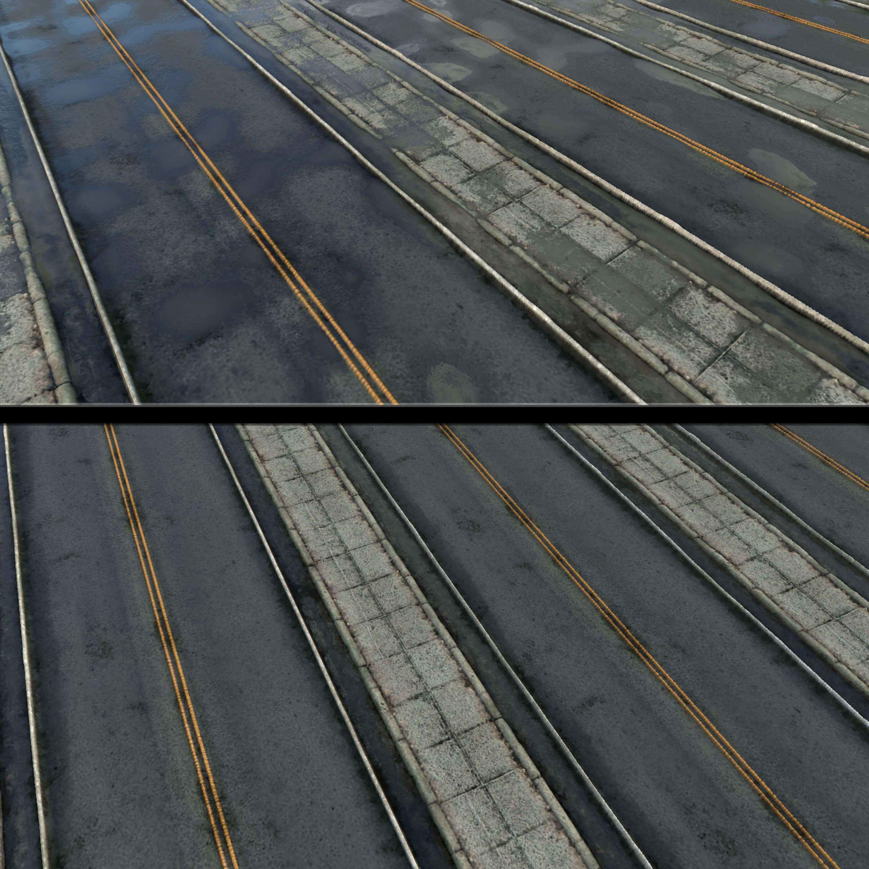 Road Materials Vol. 1 - 3D Material or Shader by netleon