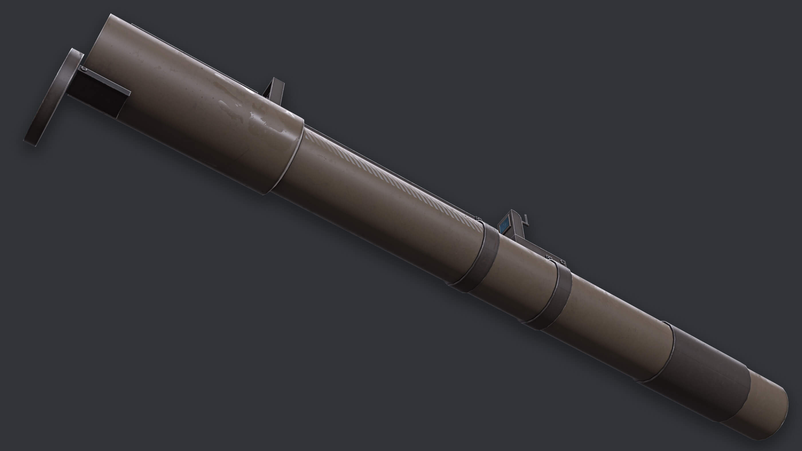 Rocket Launcher 9 - 3D Model by netleon