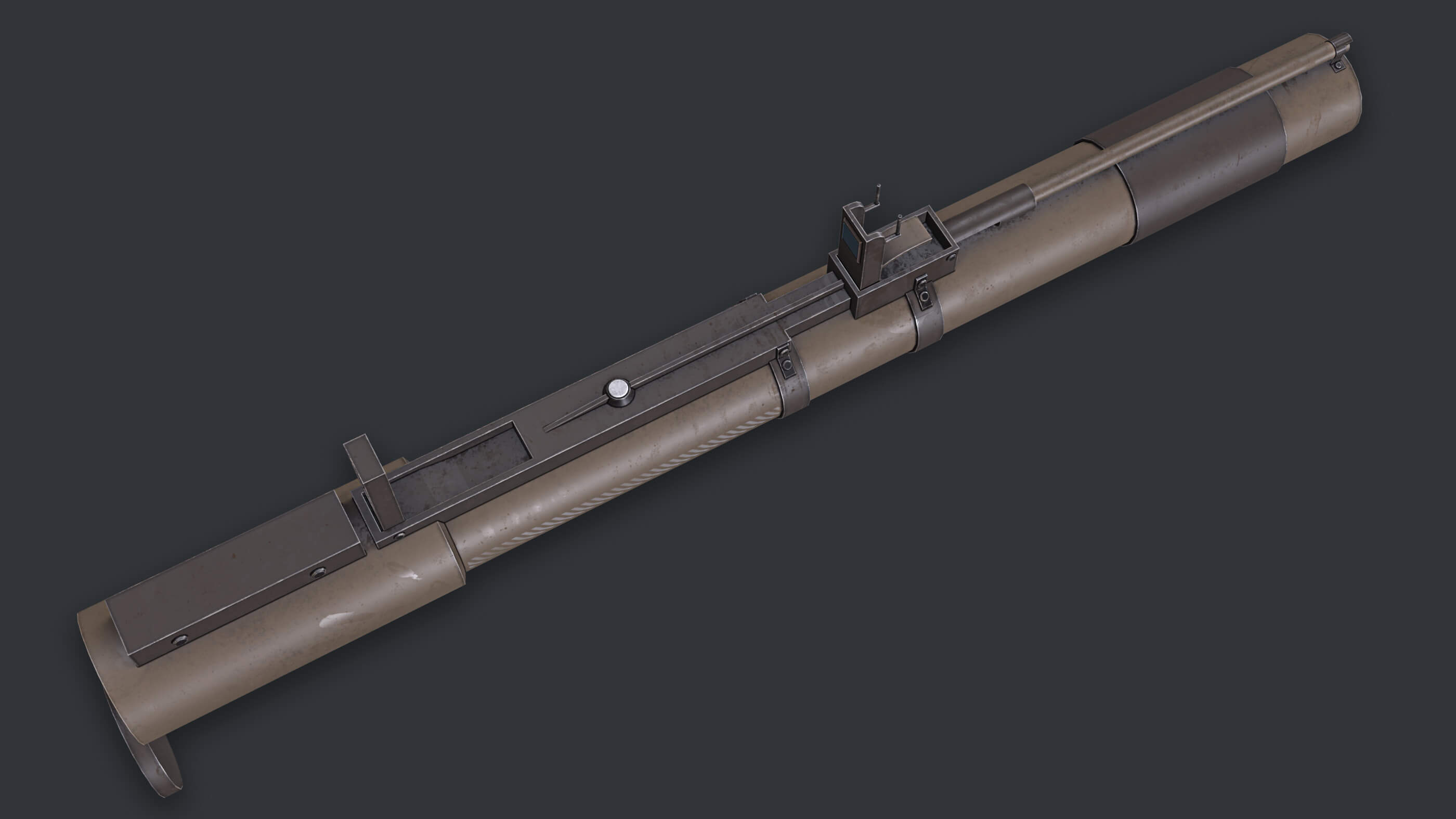 Rocket Launcher 9 - 3D Model by netleon