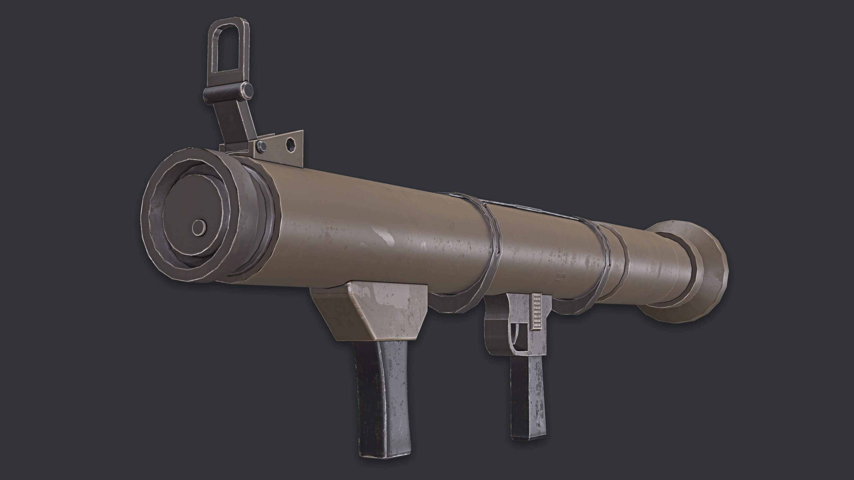 Rocket Launcher 10 - 3D Model by netleon