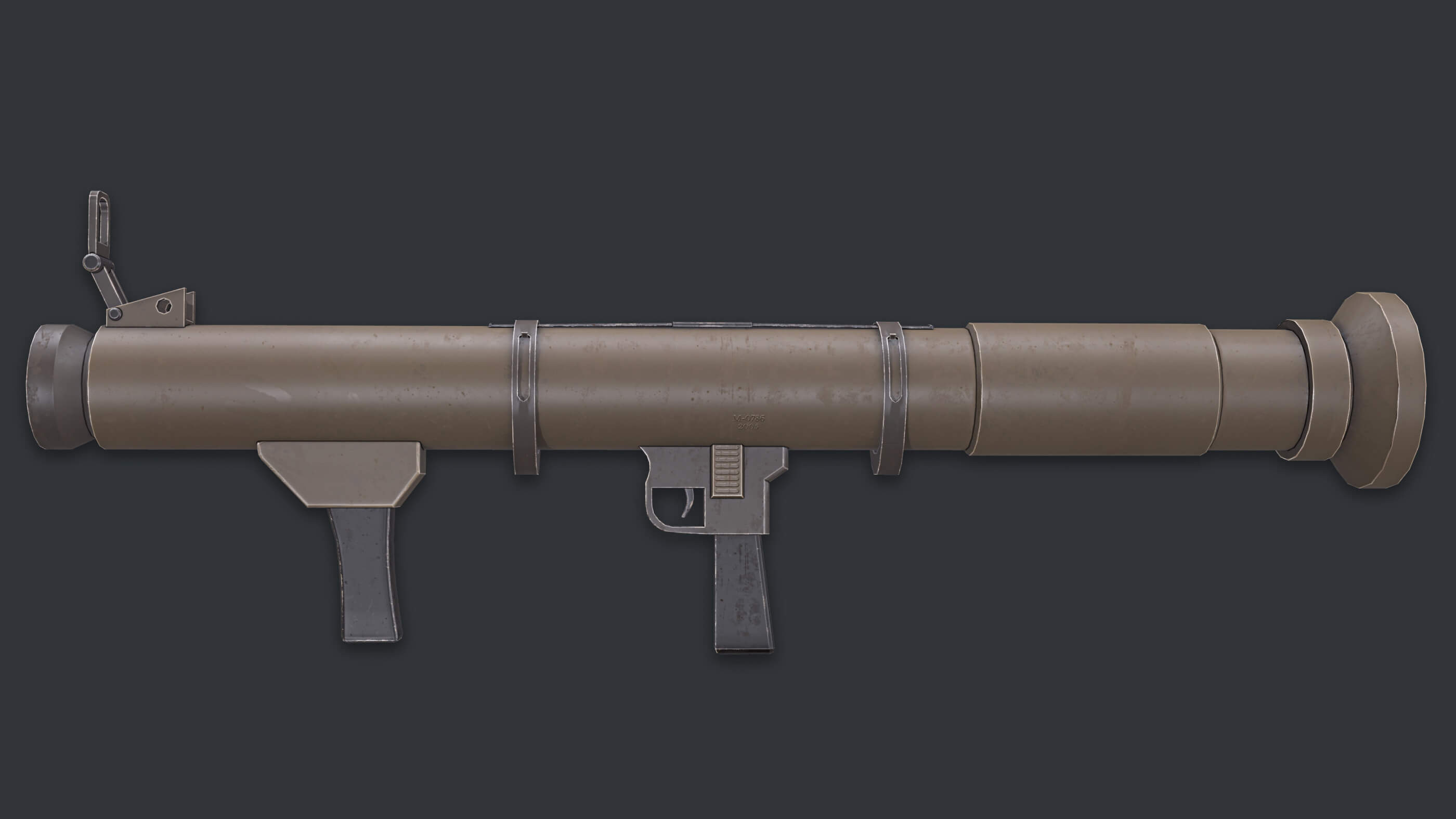 Rocket Launcher 10 - 3D Model by netleon
