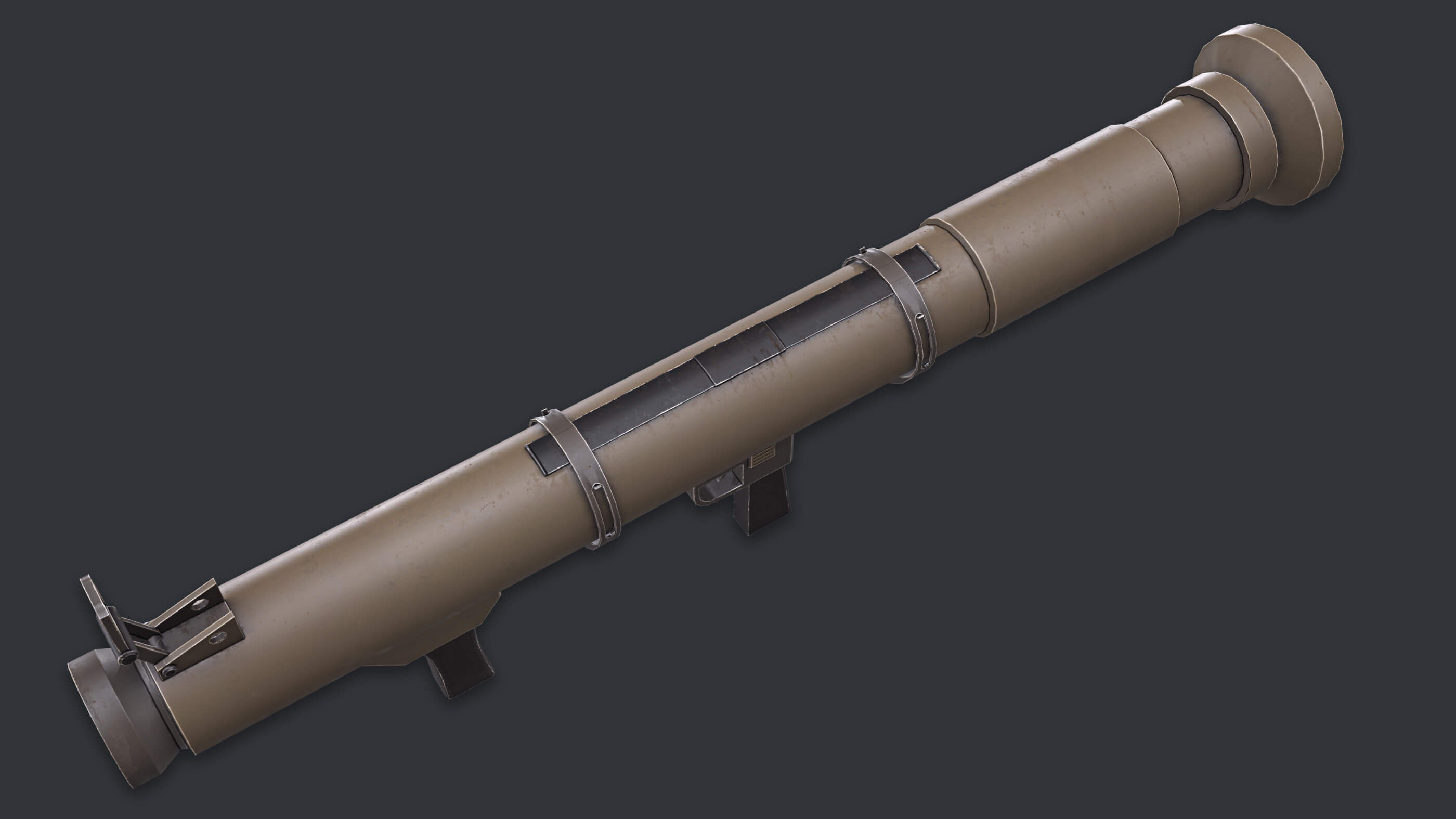Rocket Launcher 10 - 3D Model by netleon
