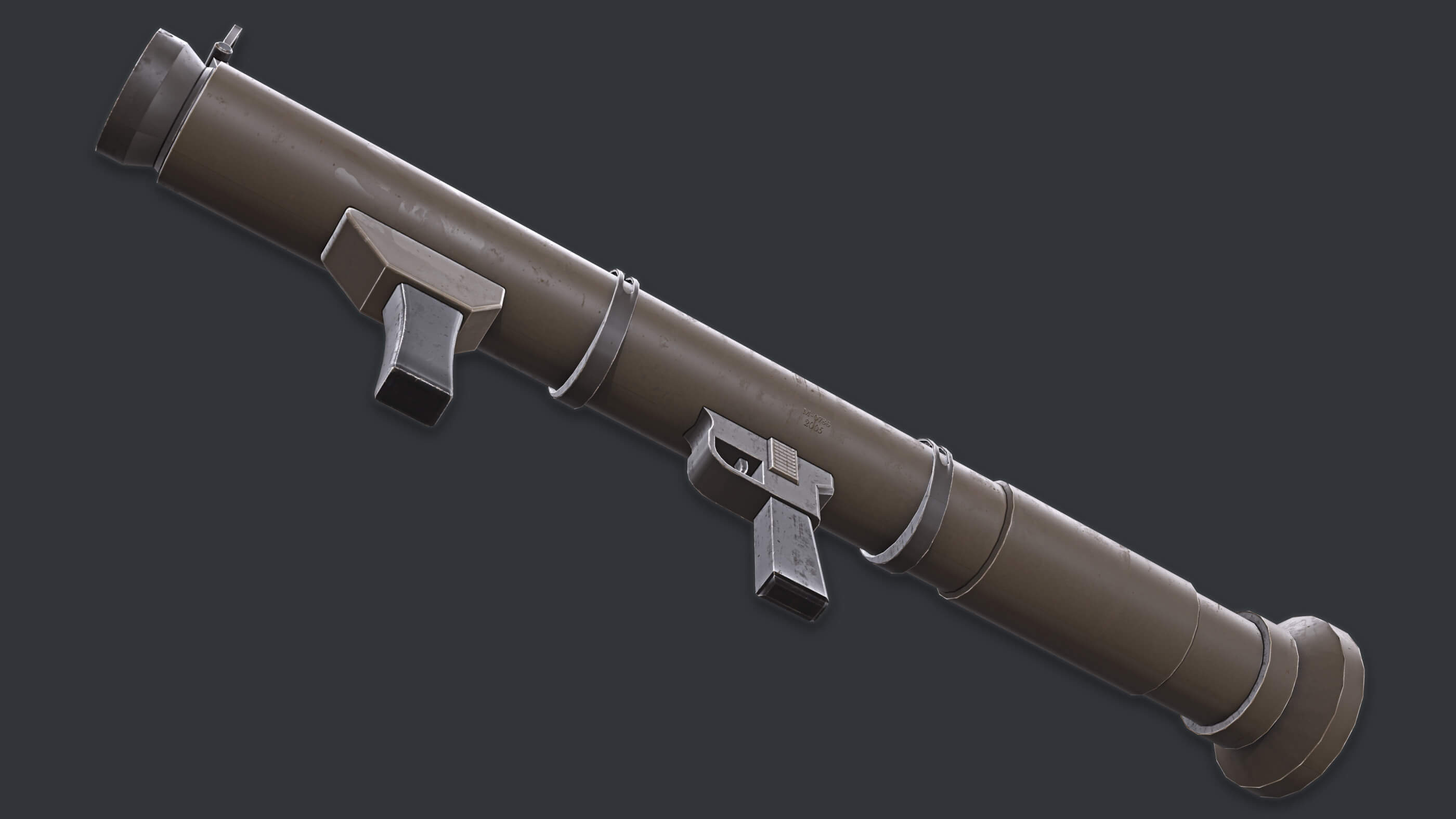 Rocket Launcher 10 - 3D Model by netleon