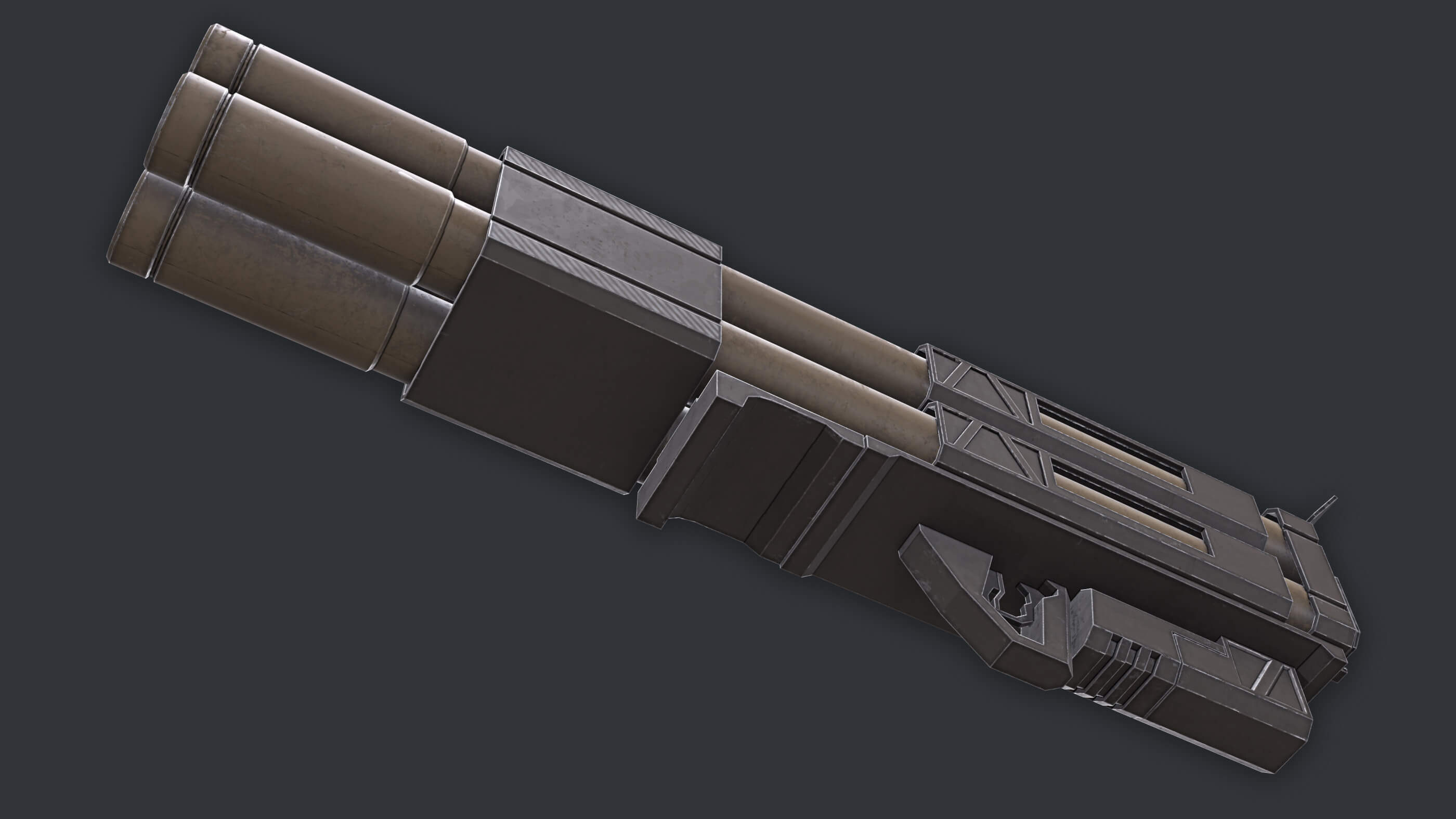 Rocket Launcher 11 - 3D Model by netleon