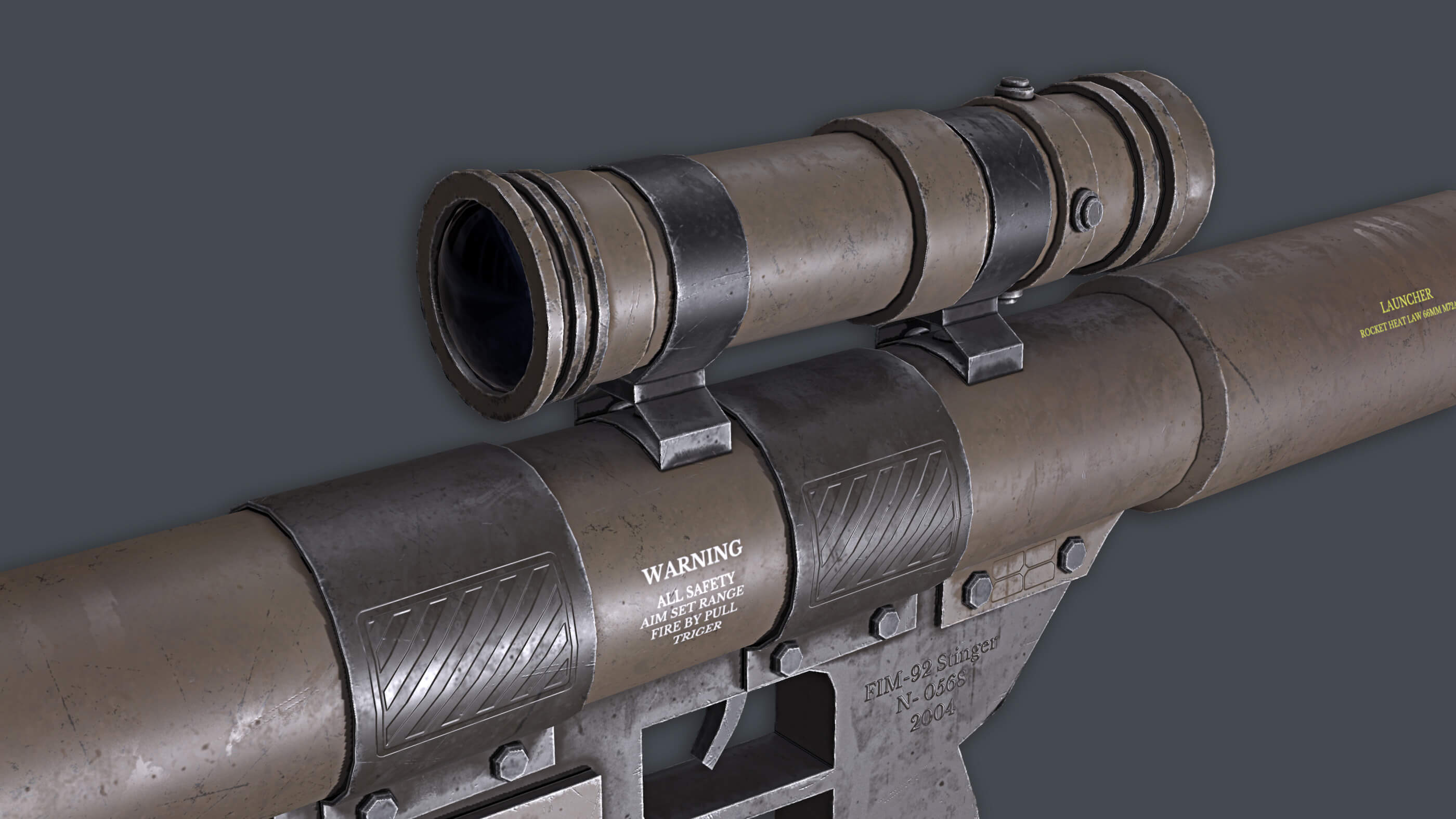 Rocket Launcher 2 - 3D Model by netleon