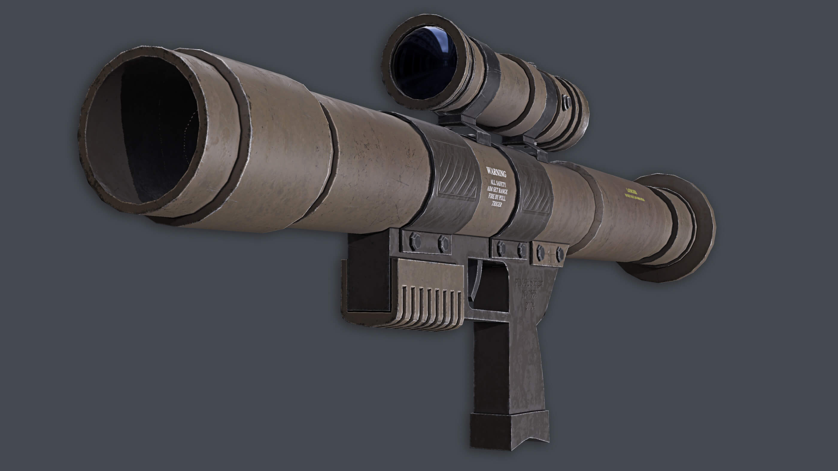 Rocket Launcher 2 - 3D Model by netleon