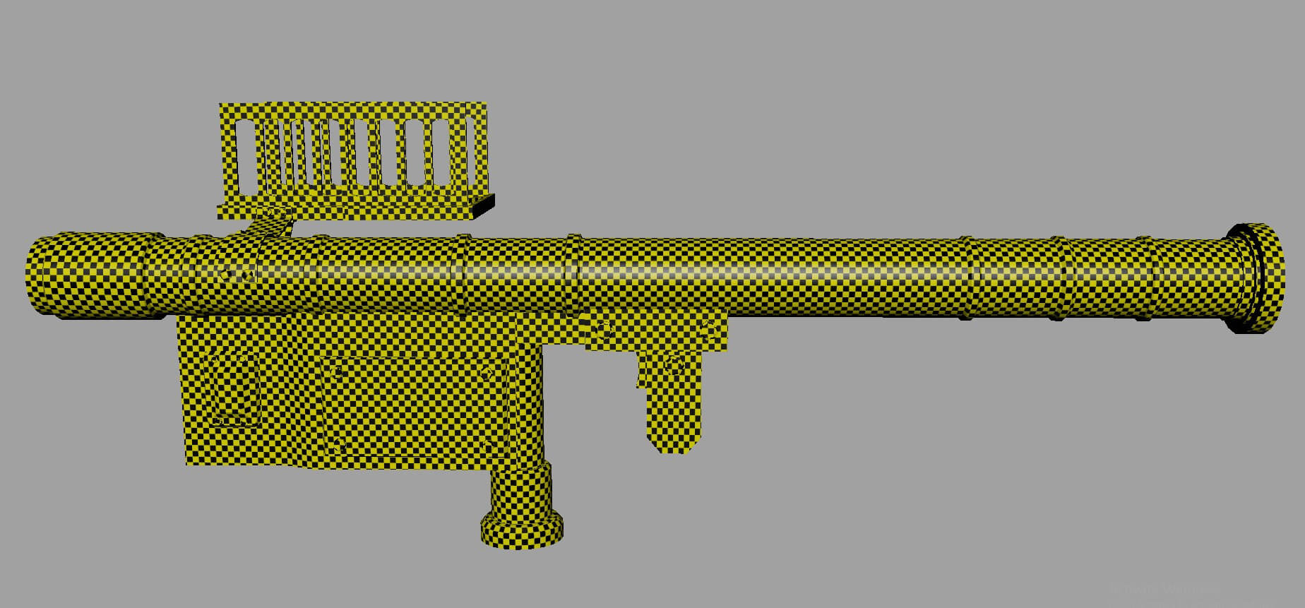 Rocket Launcher 3 - 3D Model by netleon