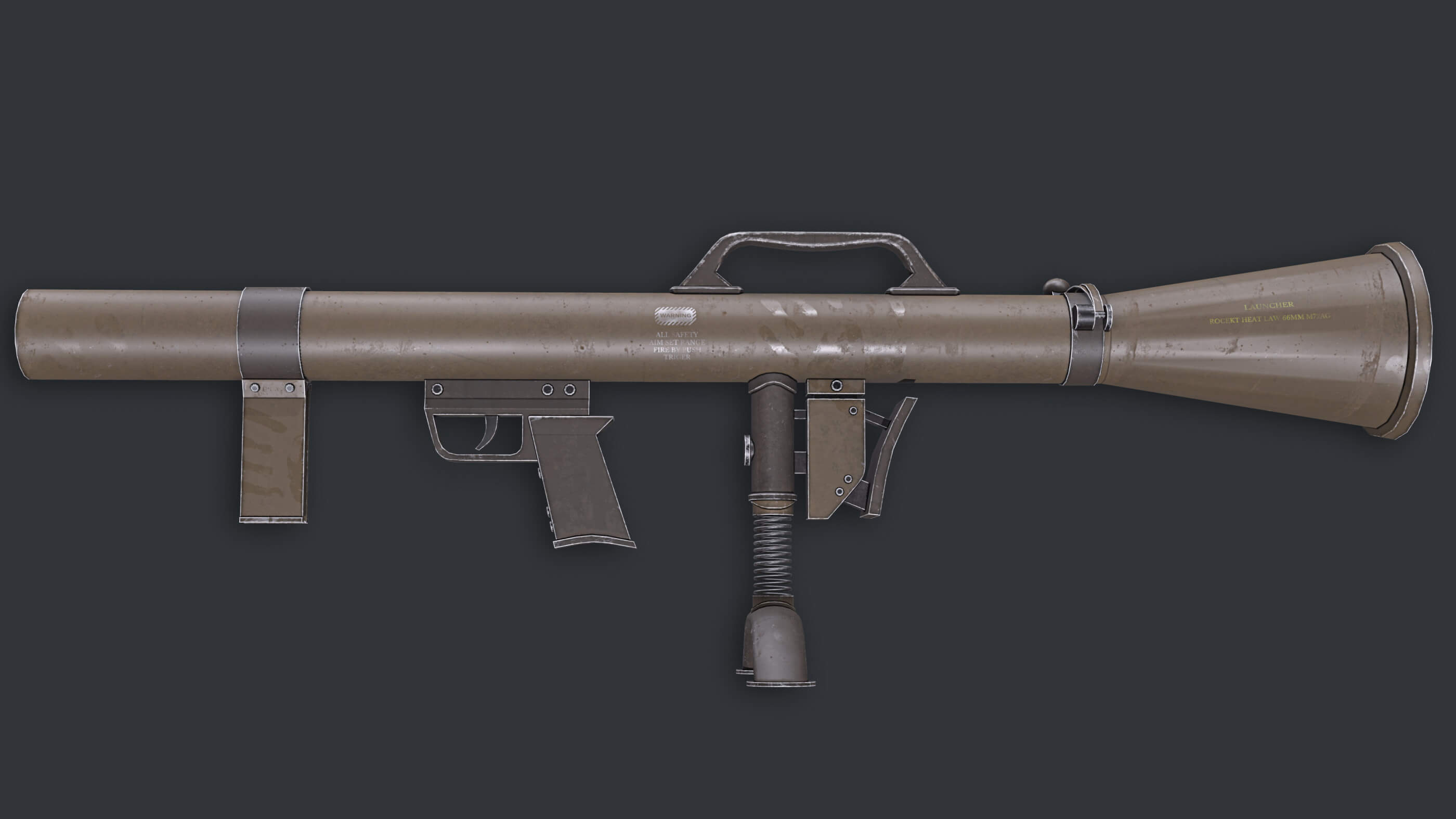 Rocket Launcher 5 - 3D Model by netleon