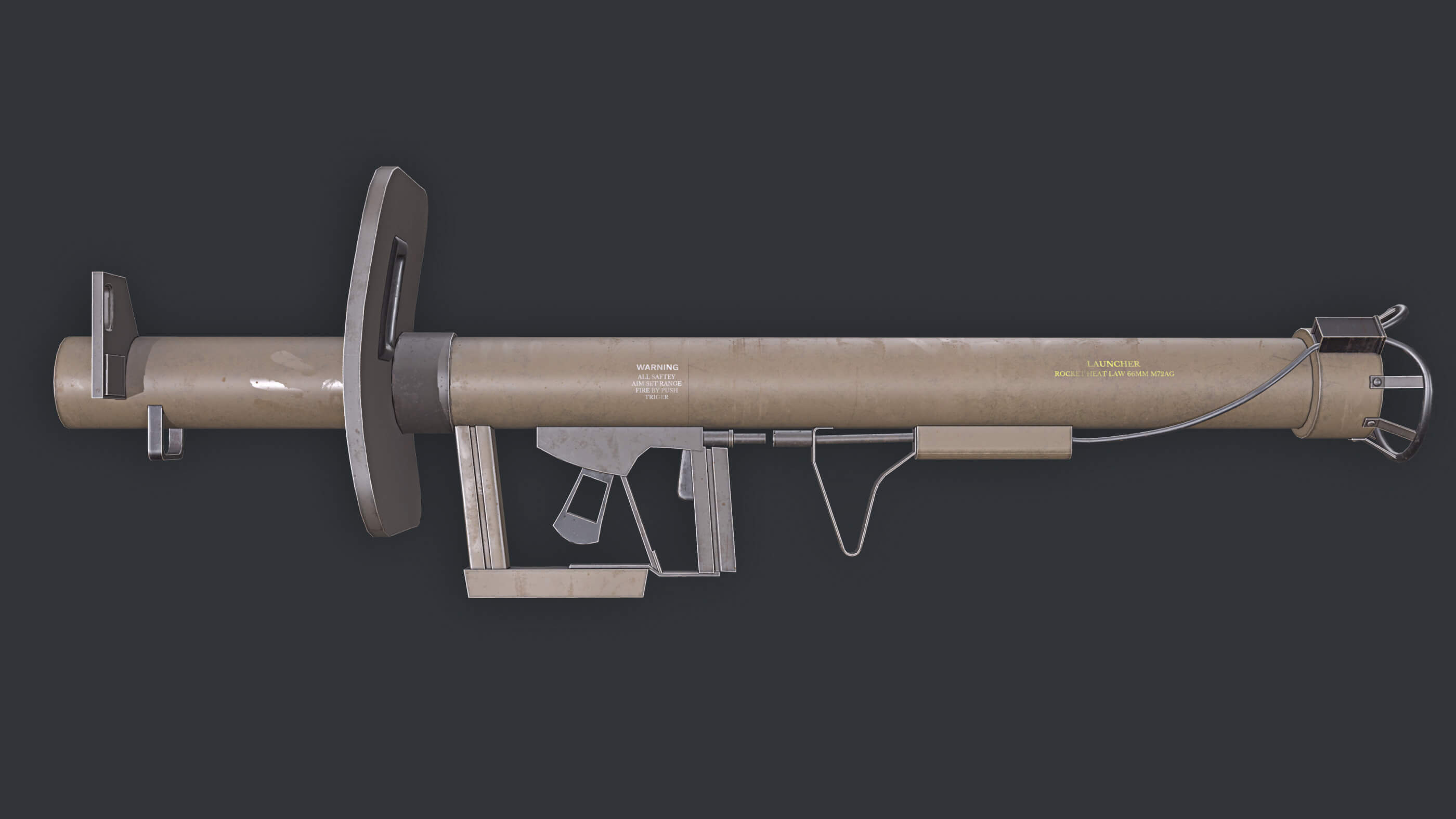 Rocket Launcher 7 - 3D Model by netleon