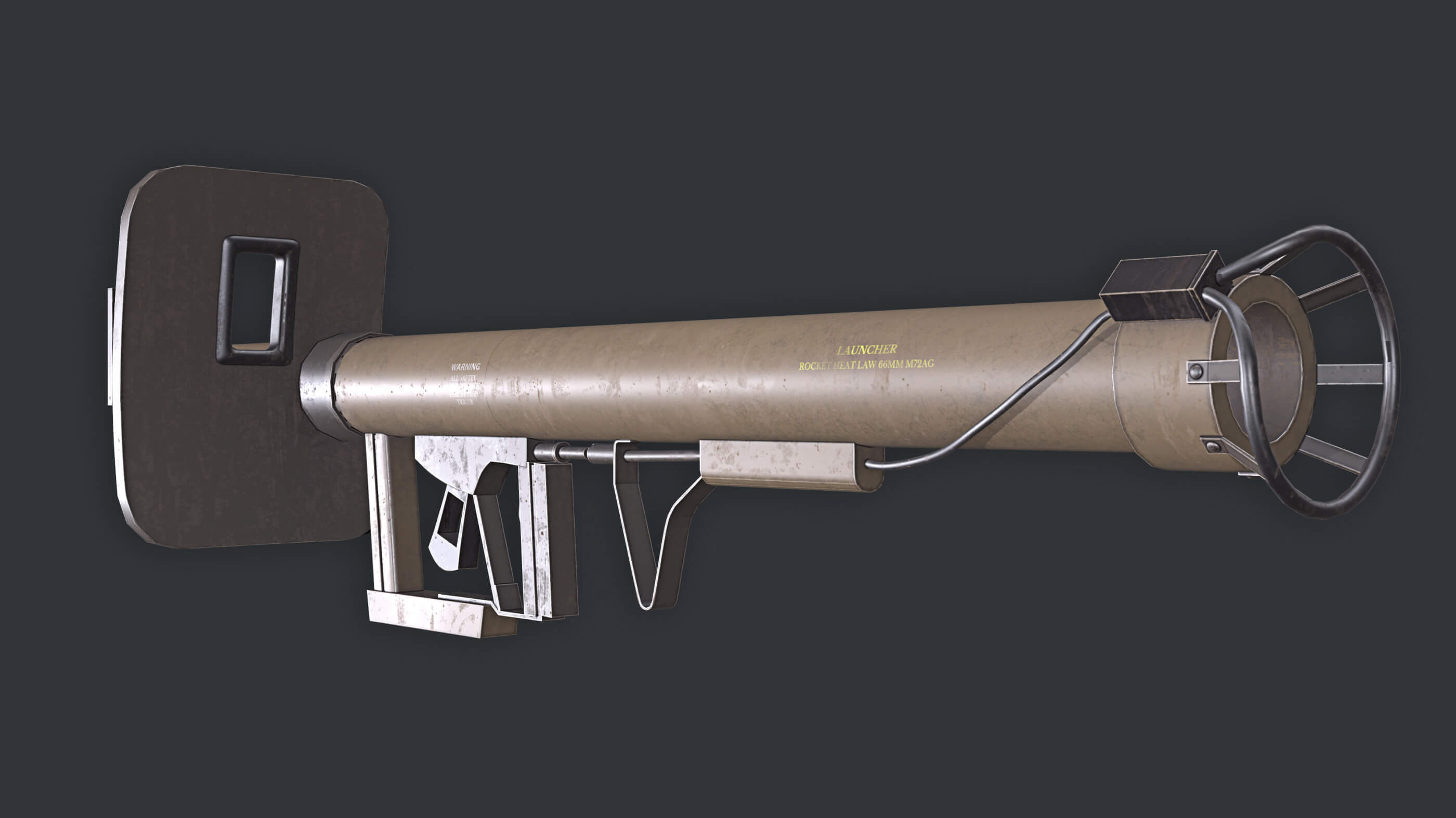 Rocket Launcher 7 - 3D Model by netleon