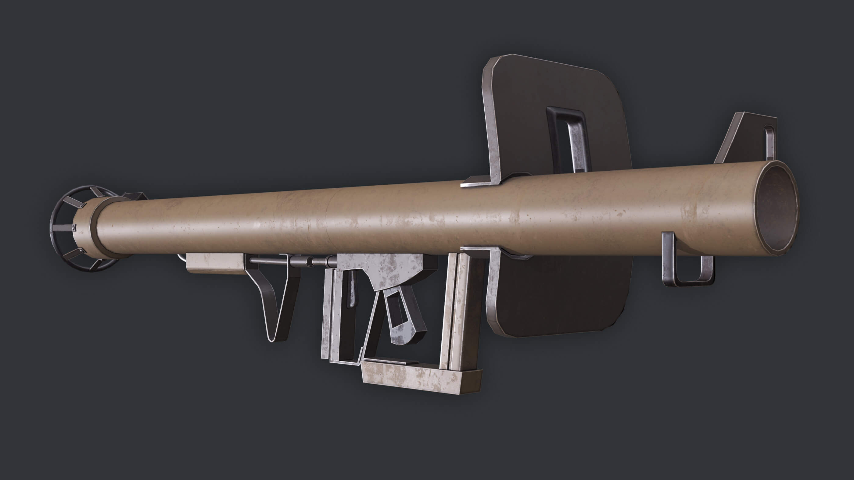 Rocket Launcher 7 - 3D Model by netleon