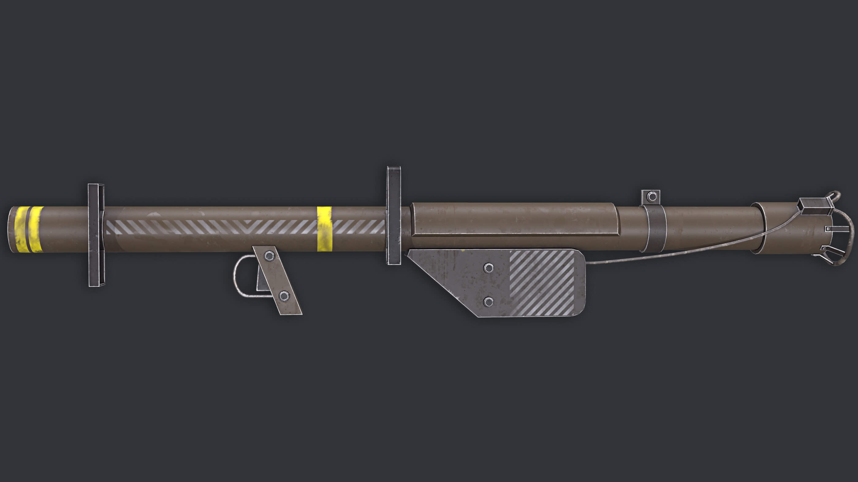 Rocket Launcher 8 - 3D Model by netleon