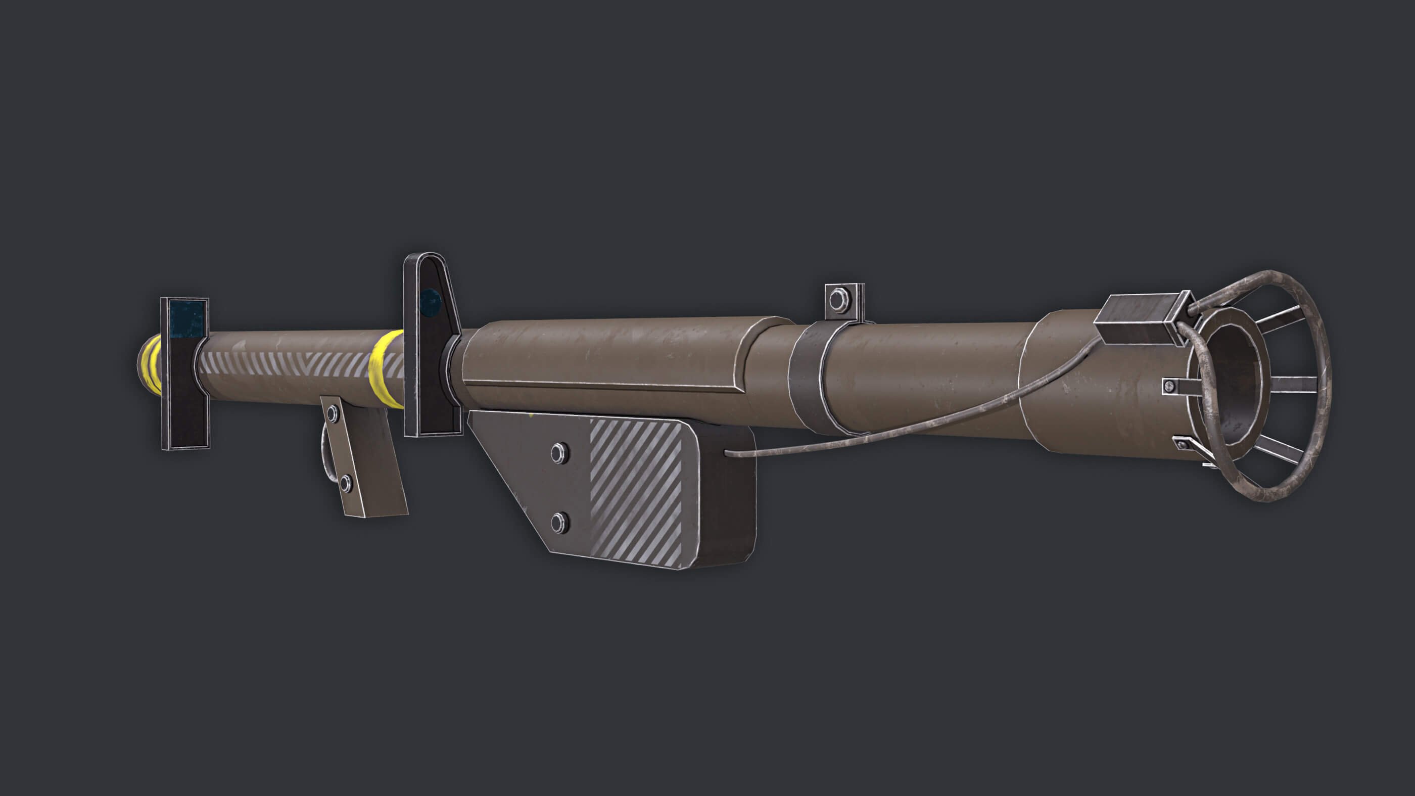 Rocket Launcher 8 - 3D Model by netleon
