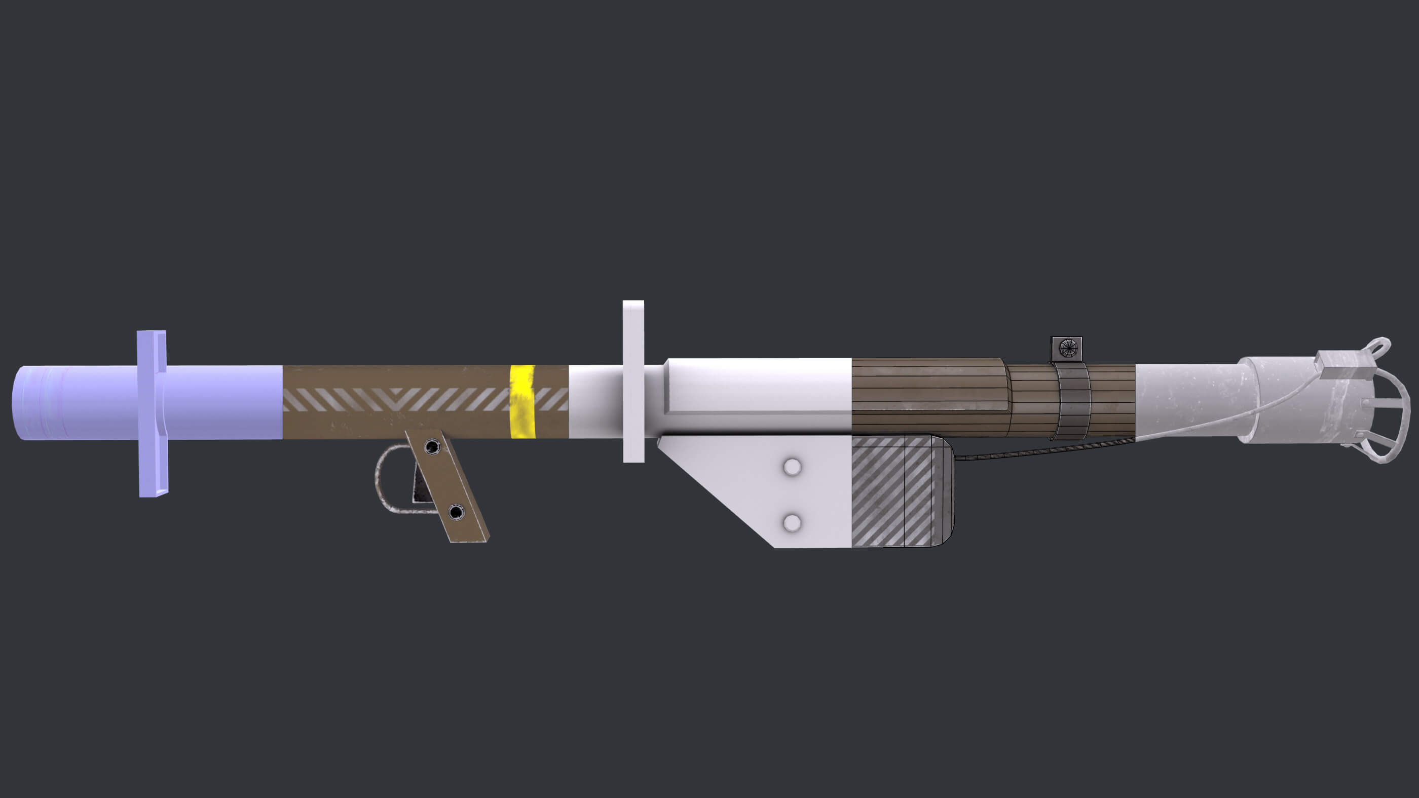 Rocket Launcher 8 - 3D Model by netleon