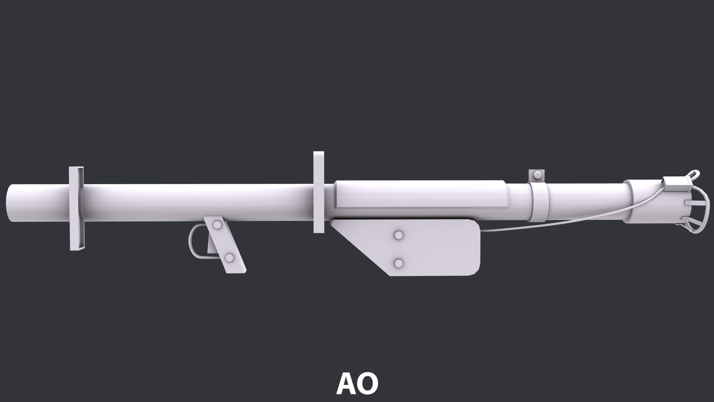 Rocket Launcher 8 - 3D Model by netleon