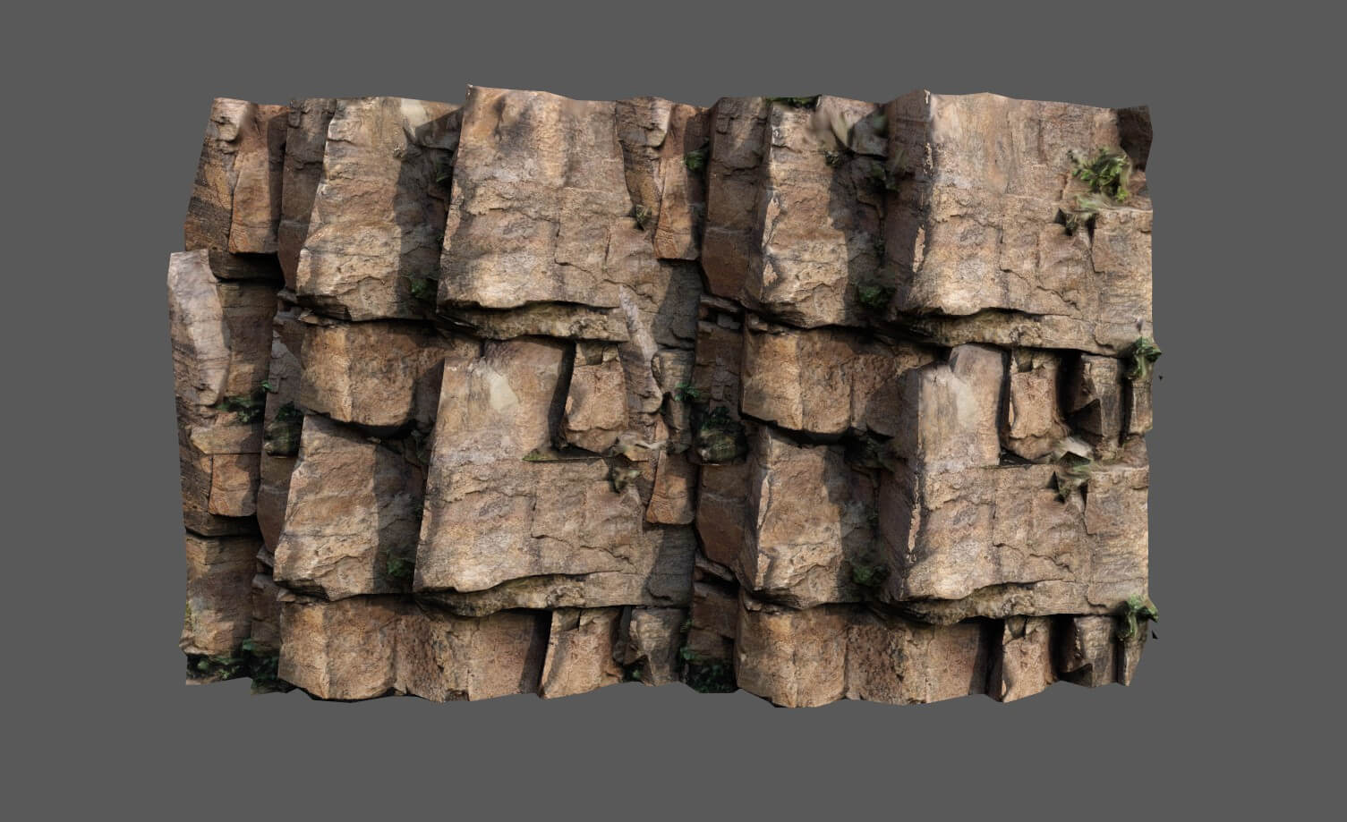 Stone Cliff - 3D Model by netleon