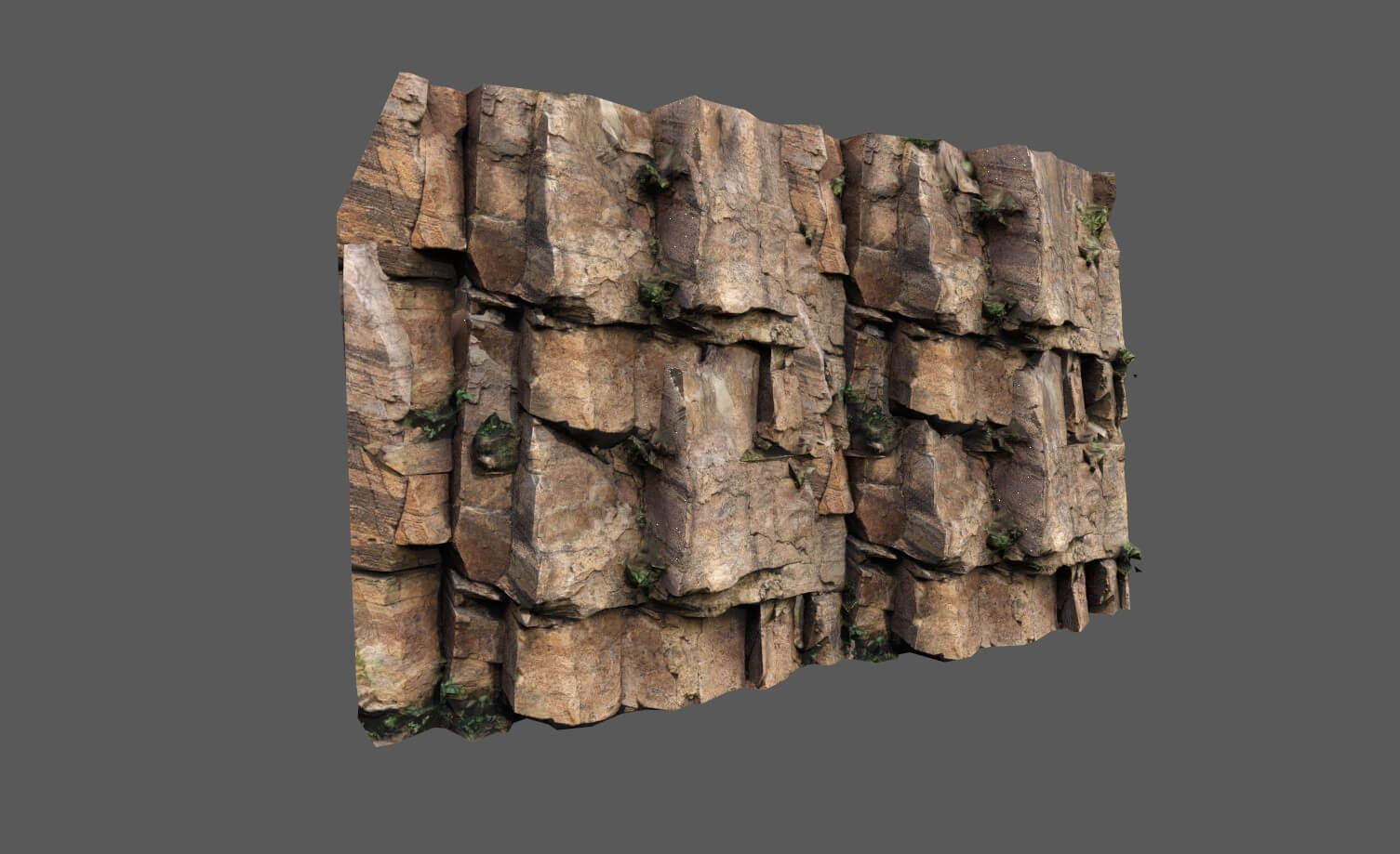 Stone Cliff - 3D Model by netleon