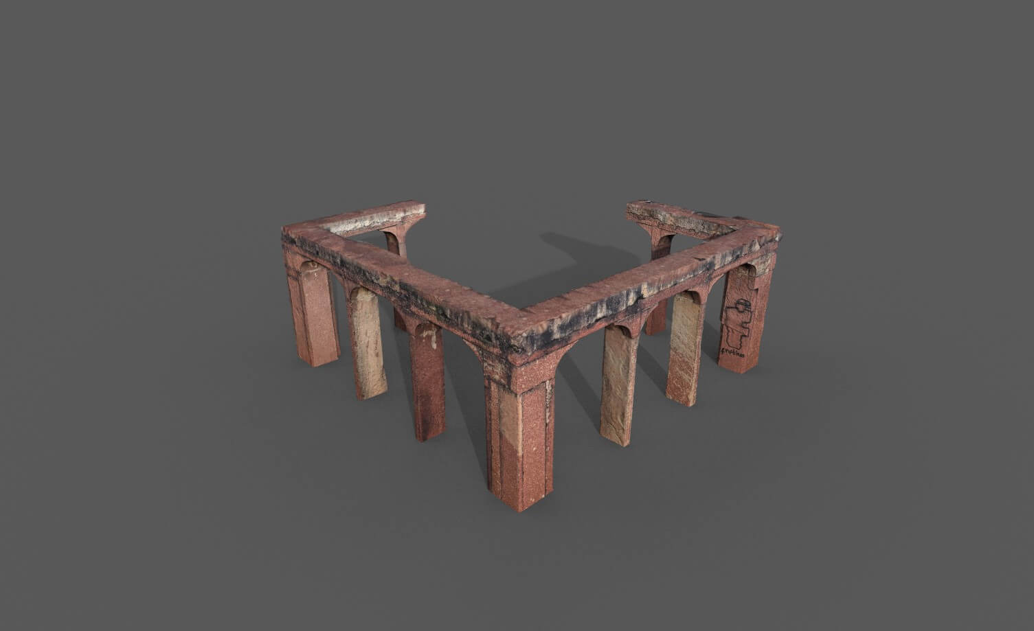 Stone Pillar - 3D Model by netleon