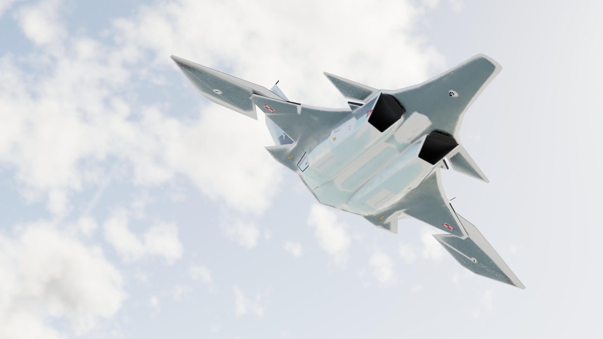 Avic J-50 White Emperor 3D Model by NETRUNNER_pl