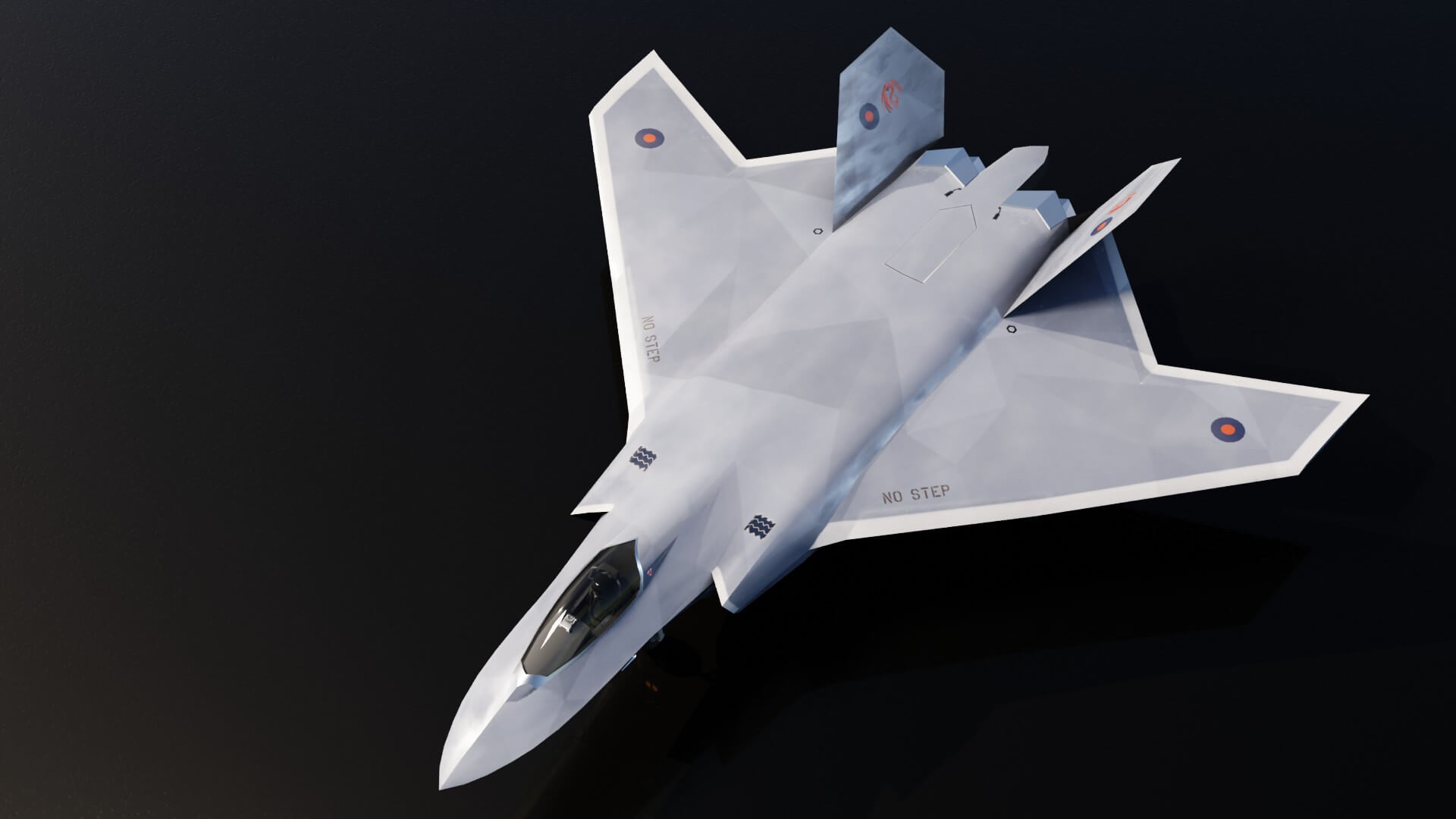 BAE Tempest Fighterjet - 3D Model by NETRUNNER_pl