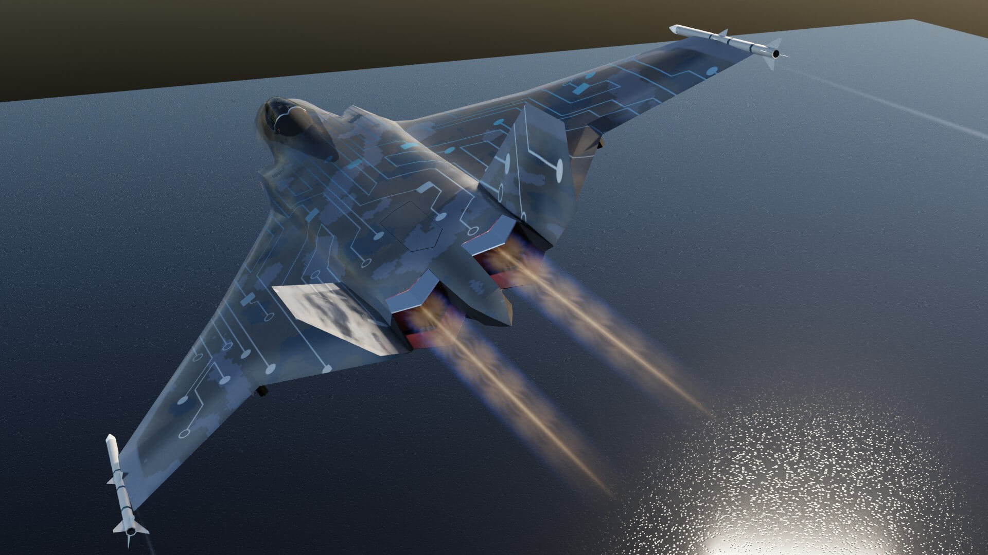 BAE Tempest Fighterjet - 3D Model by NETRUNNER_pl