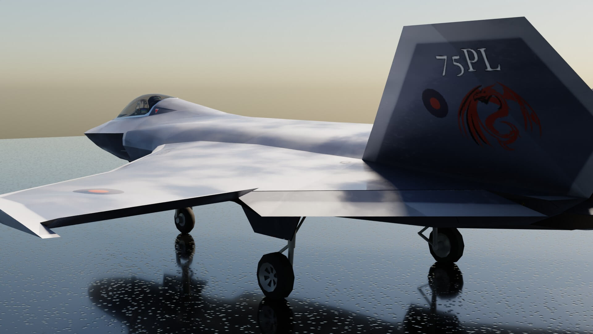 BAE Tempest Fighterjet - 3D Model by NETRUNNER_pl