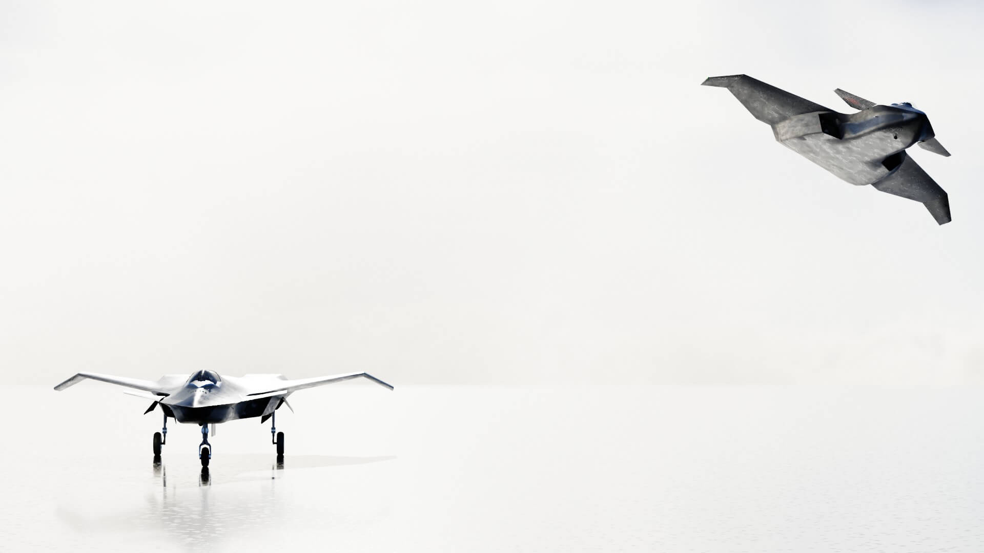 Boeing F-47 Thunderstorm NGAD 3D Model by NETRUNNER_pl