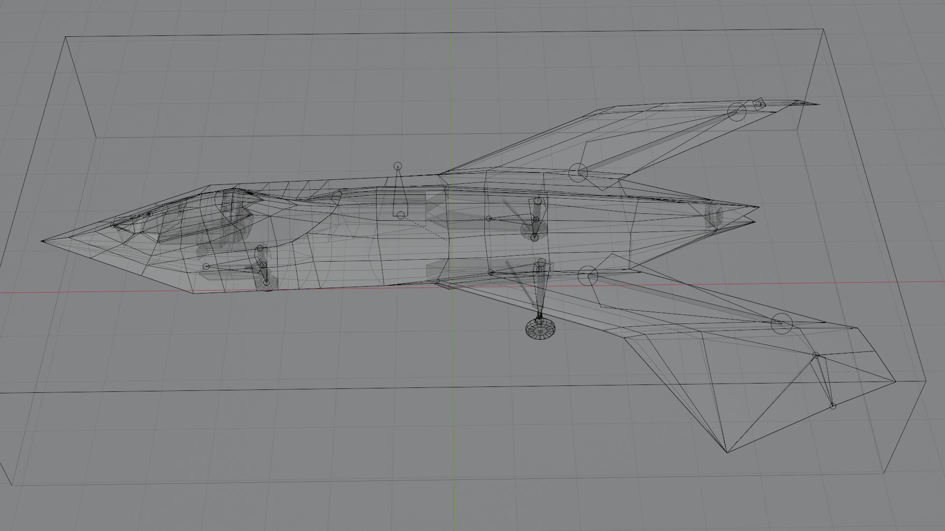 Boeing YF-118 Bird of Prey 3D Model by NETRUNNER_pl