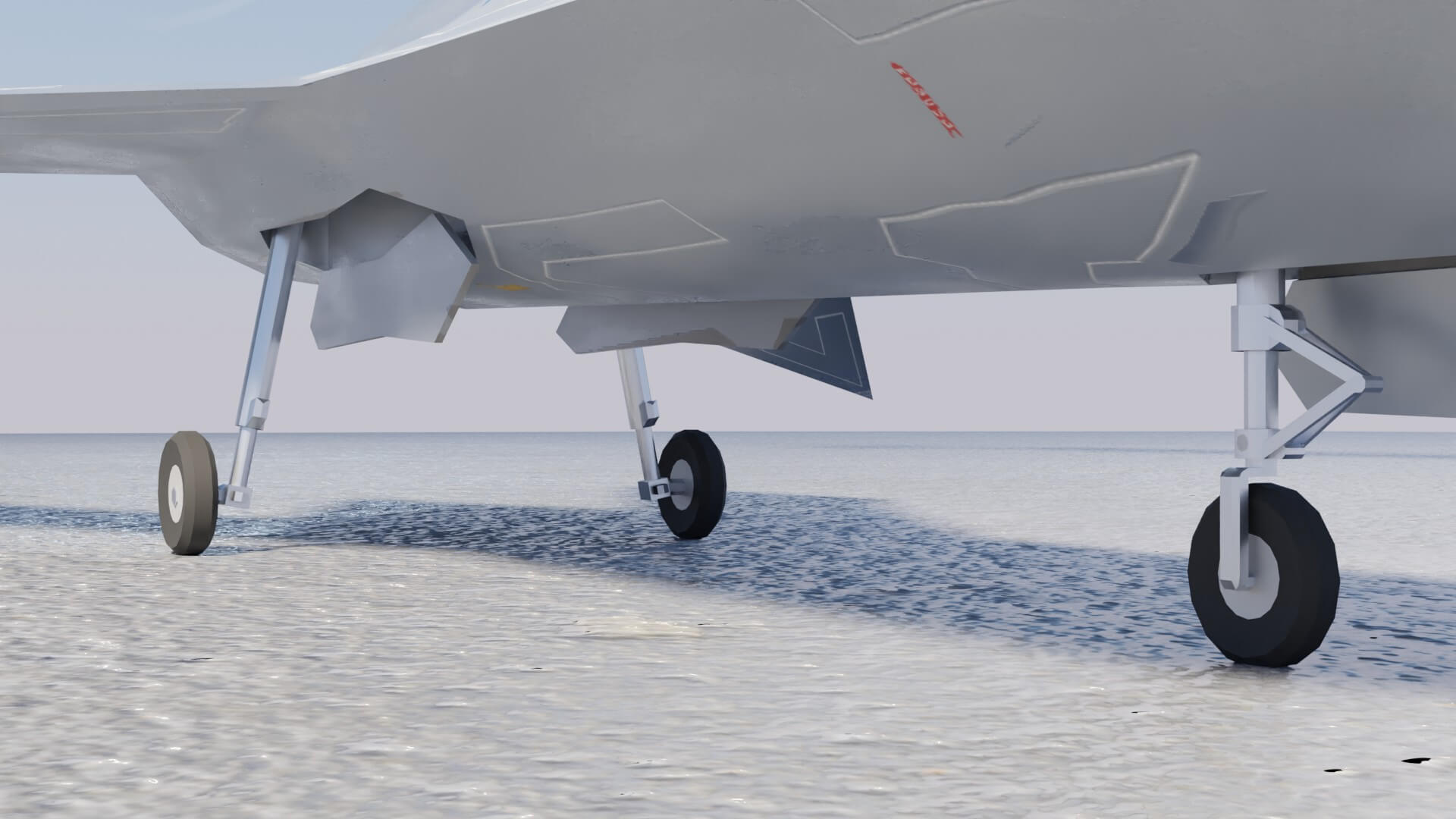 Boeing YF-118 Bird of Prey 3D Model by NETRUNNER_pl