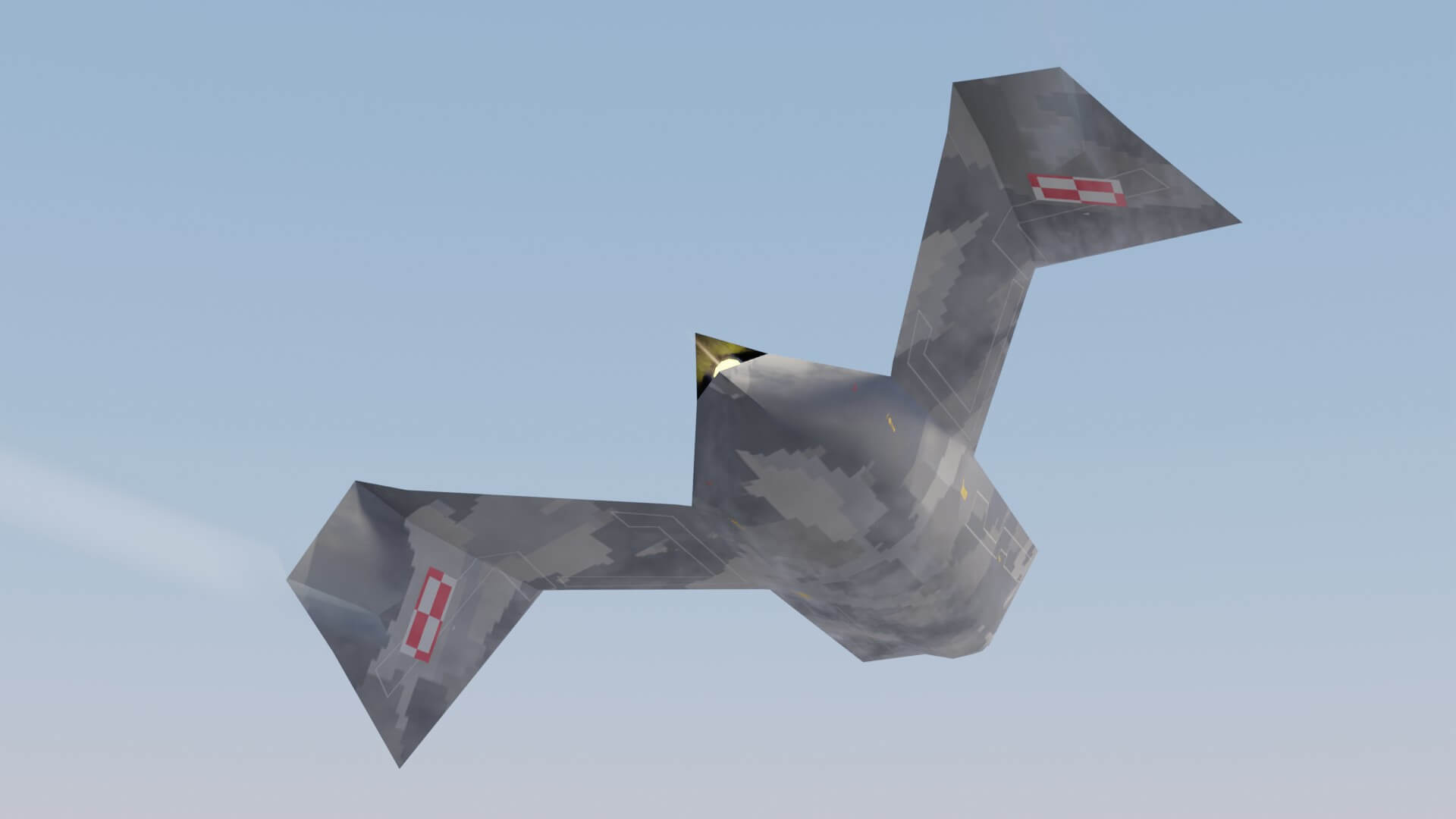 Boeing YF-118 Bird of Prey 3D Model by NETRUNNER_pl