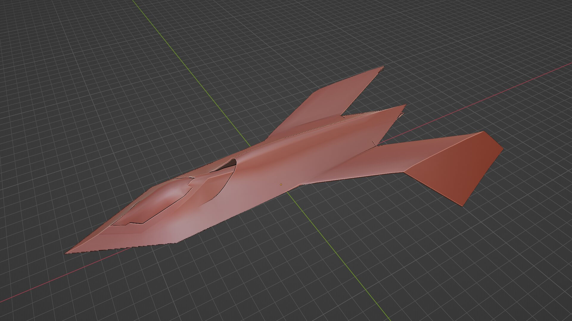 Boeing YF-118 Bird of Prey 3D Model by NETRUNNER_pl