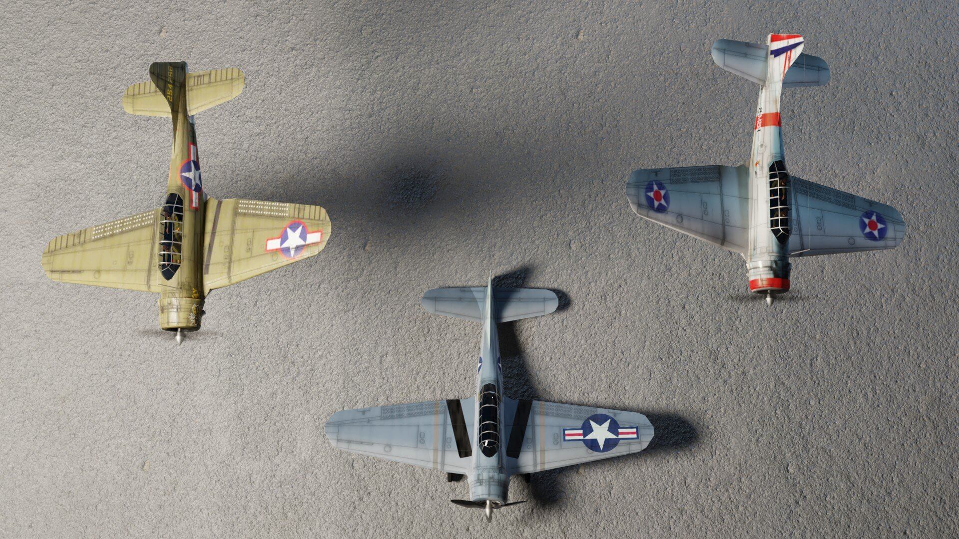 Douglas SBD Dauntless WW2 Bomber - 3D Model by NETRUNNER_pl