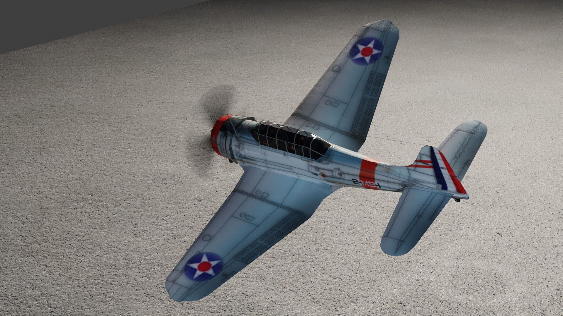 Douglas SBD Dauntless WW2 Bomber - 3D Model by NETRUNNER_pl