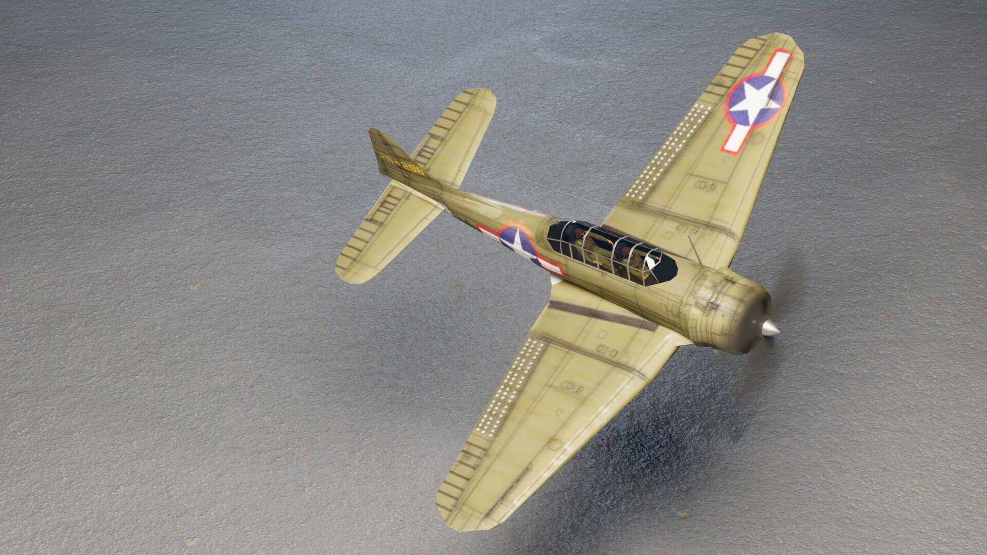 Douglas SBD Dauntless WW2 Bomber - 3D Model by NETRUNNER_pl