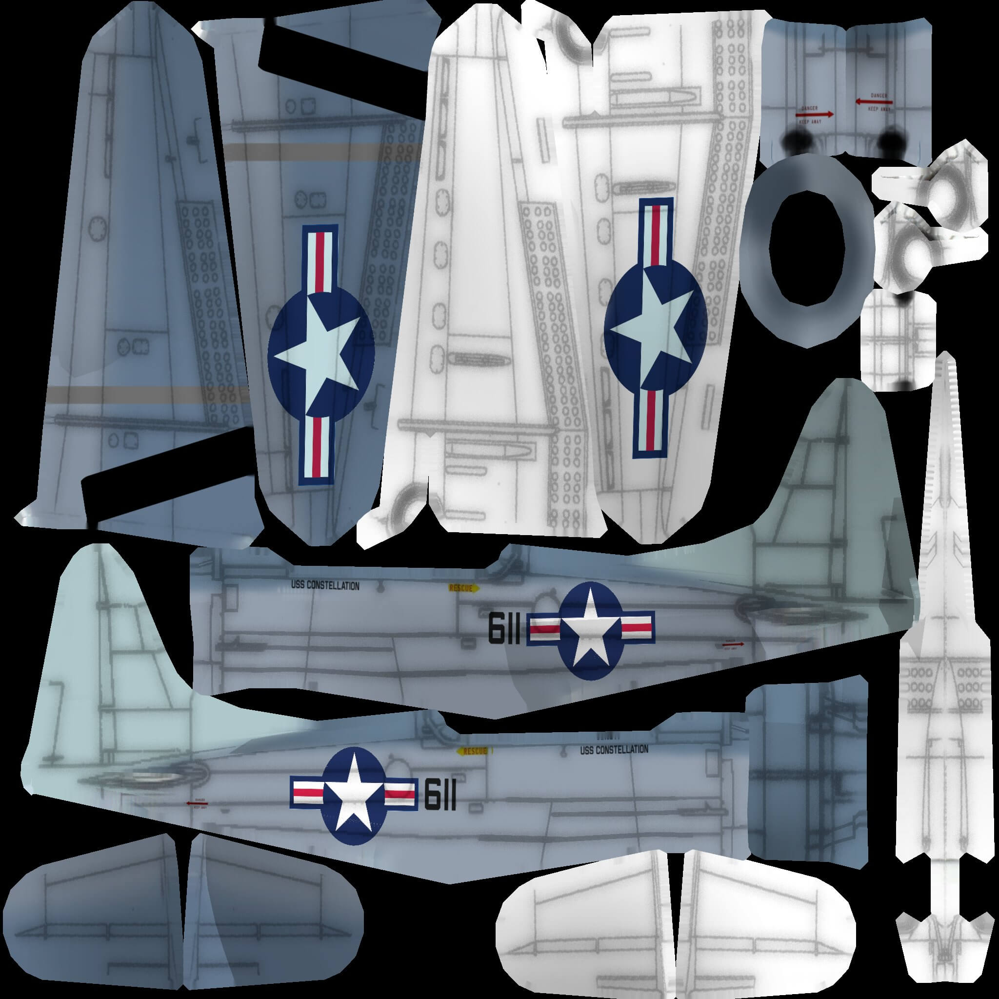 Douglas SBD Dauntless WW2 Bomber - 3D Model by NETRUNNER_pl