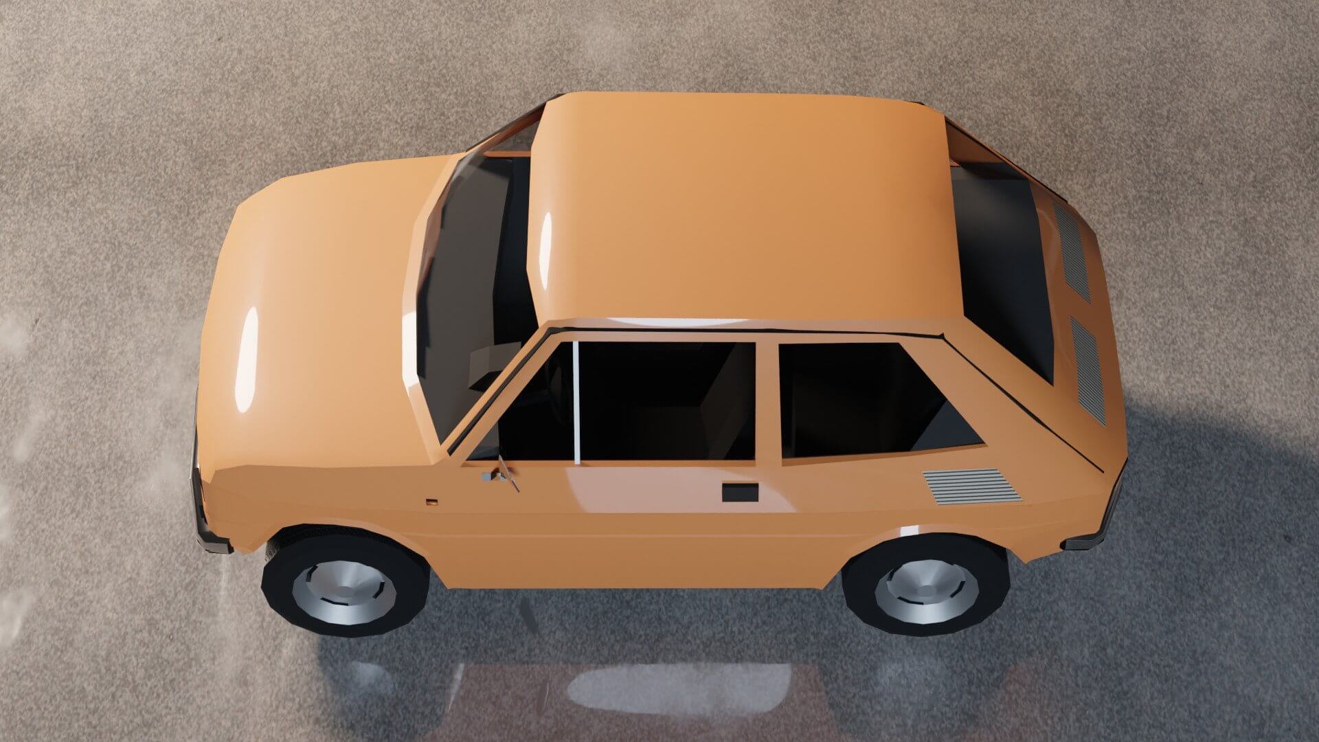 Fiat 126p Maluch - 3D Model by NETRUNNER_pl